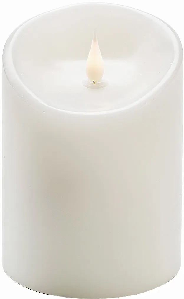 Konstsmide LED Echwachskerze 3D Flamme Höhe 14 cm Timer kaufen bei OBI