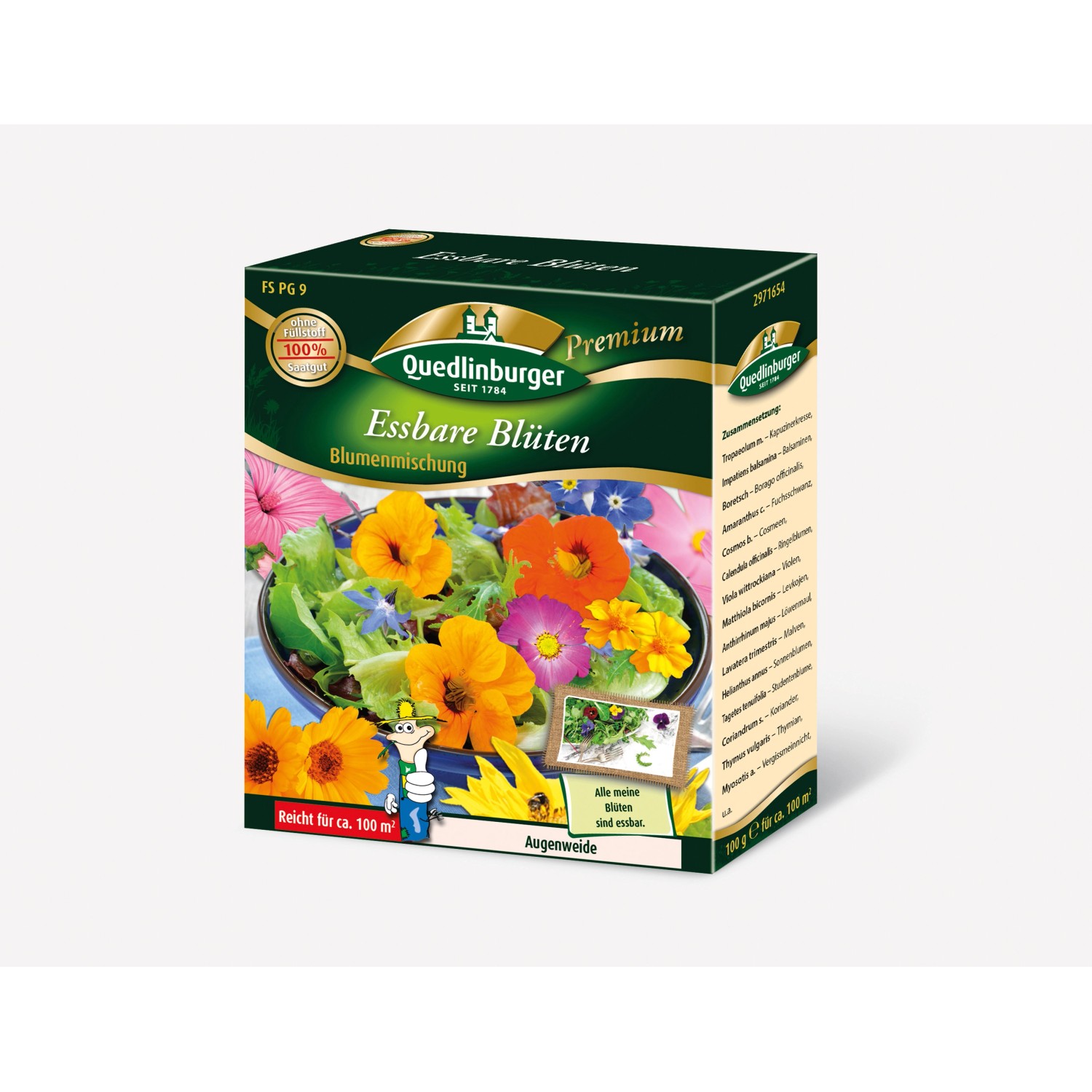 Quedlinburger Essbare Blüten Faltschachtel 100 g kaufen bei OBI