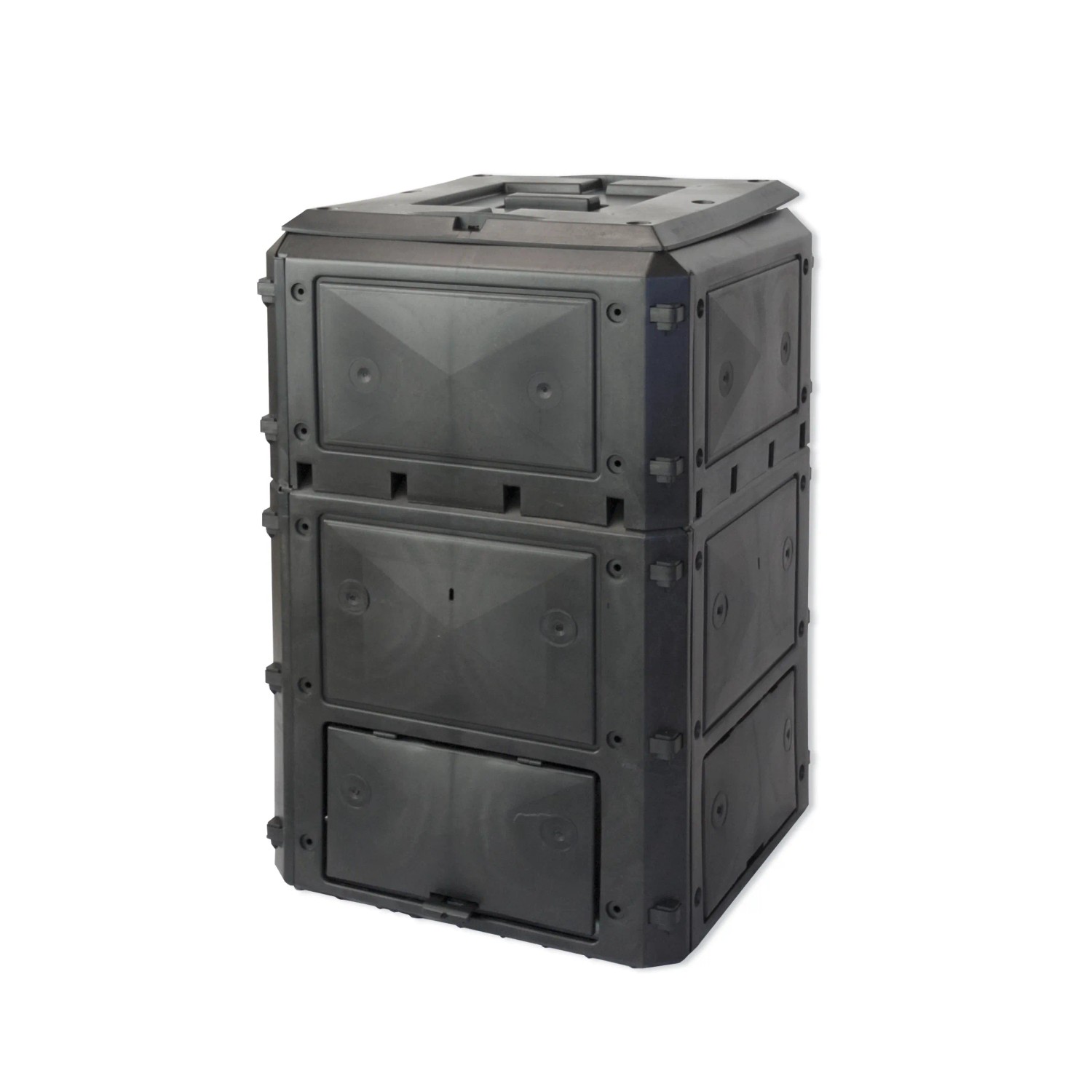 KHW Komposter Bio-Quick Basismodell Anthrazit 420 l kaufen bei OBI