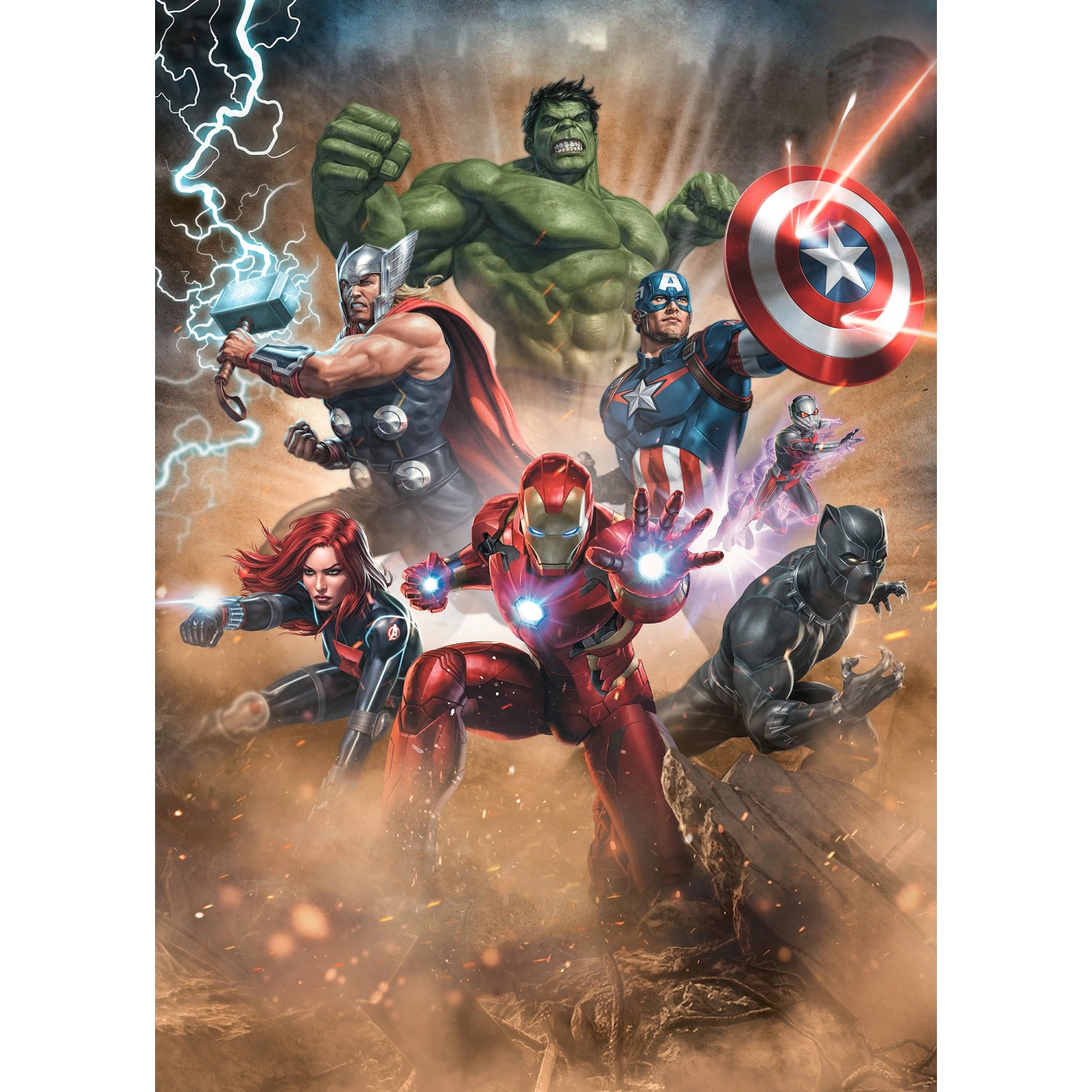 Komar Vliesfototapete Avengers Superpower 200 cm x 280 cm kaufen bei OBI