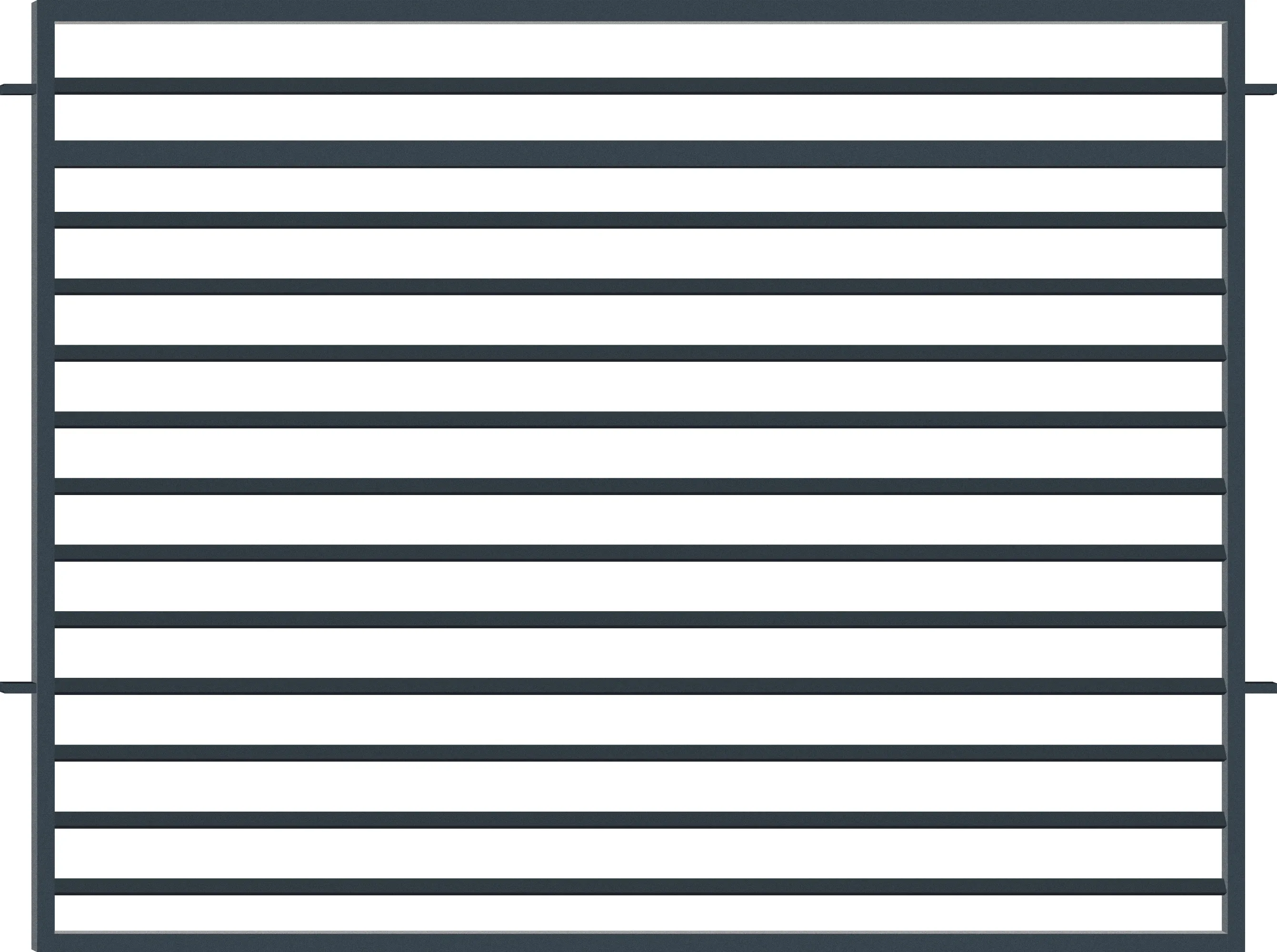 Metallzaun Zaunfeld Denver Lux 150 cm x 200 cm kaufen bei OBI