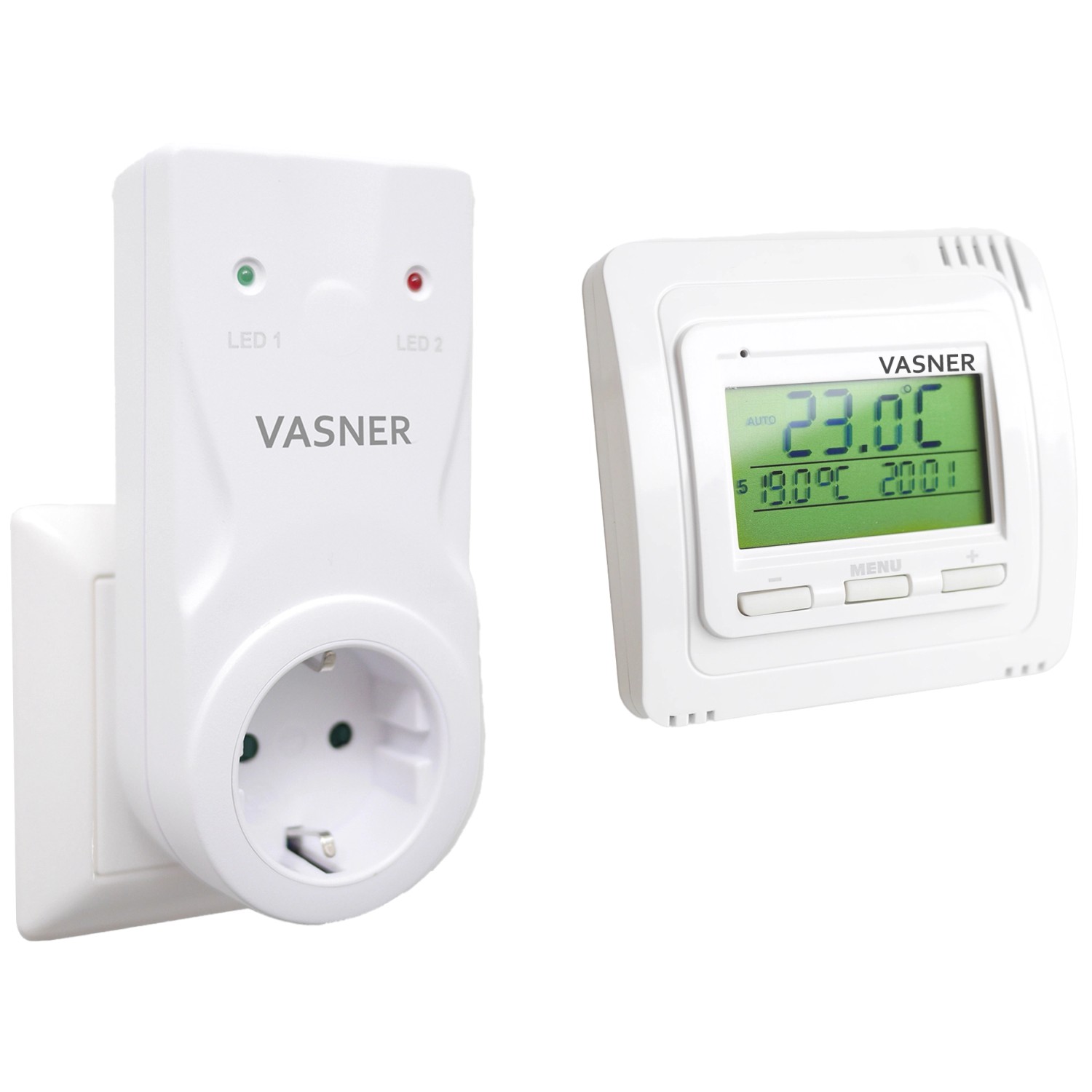 Vasner Funkthermostat-Sender VFTB-AS mit Steckdosenempfänger kaufen bei OBI