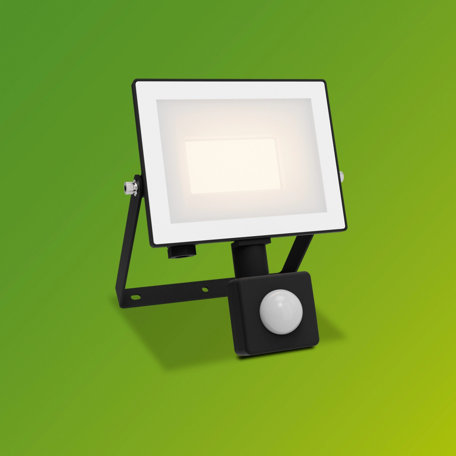 Philips Outdoor Flutlicht Lois Bewegungssensor 3.000 K 1.800 lm Schwarz ...