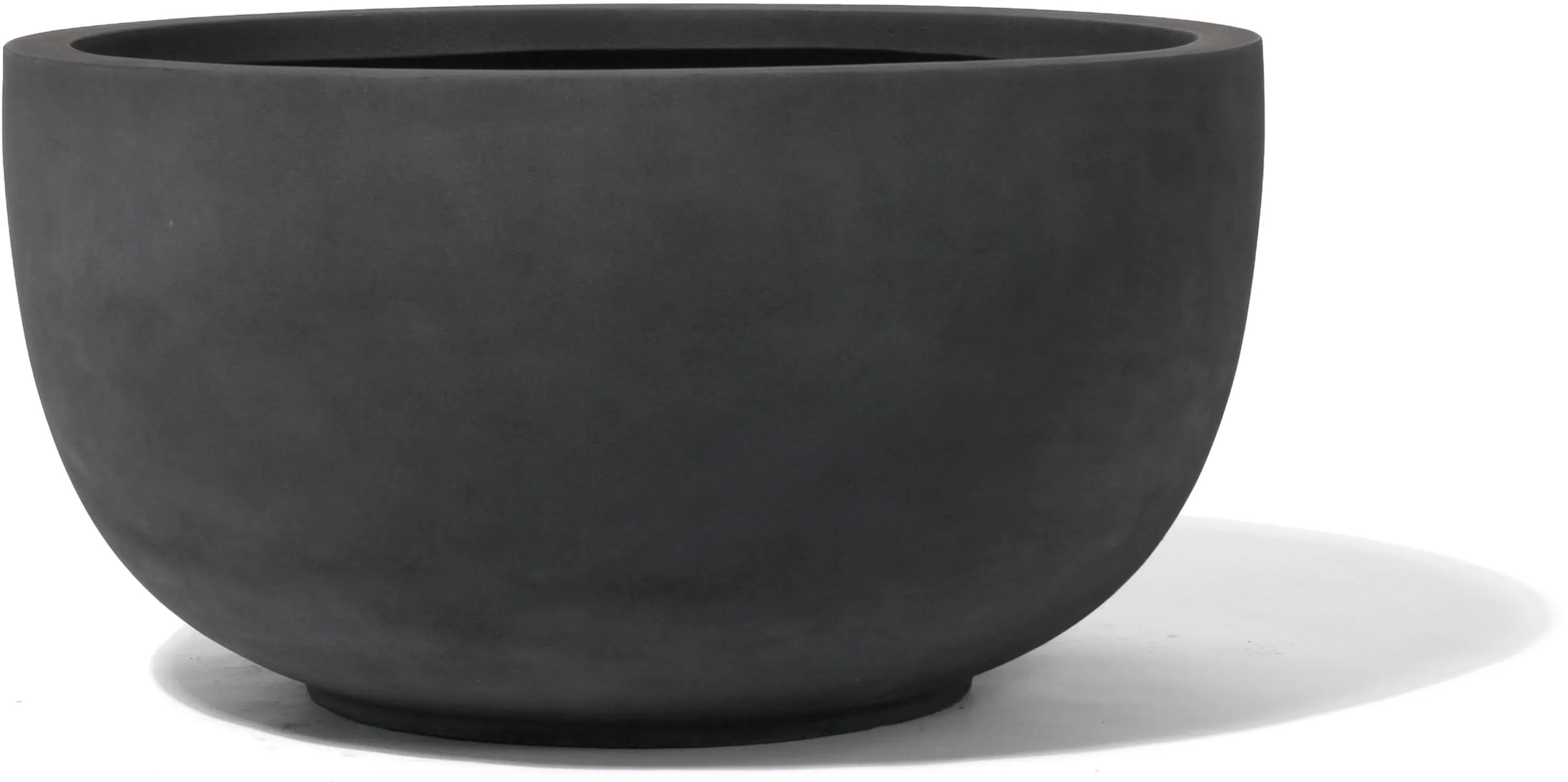 Kirschke Pflanzgefäß Pure Line Ashford Ø 40 cm x 21 cm Anthrazit kaufen ...