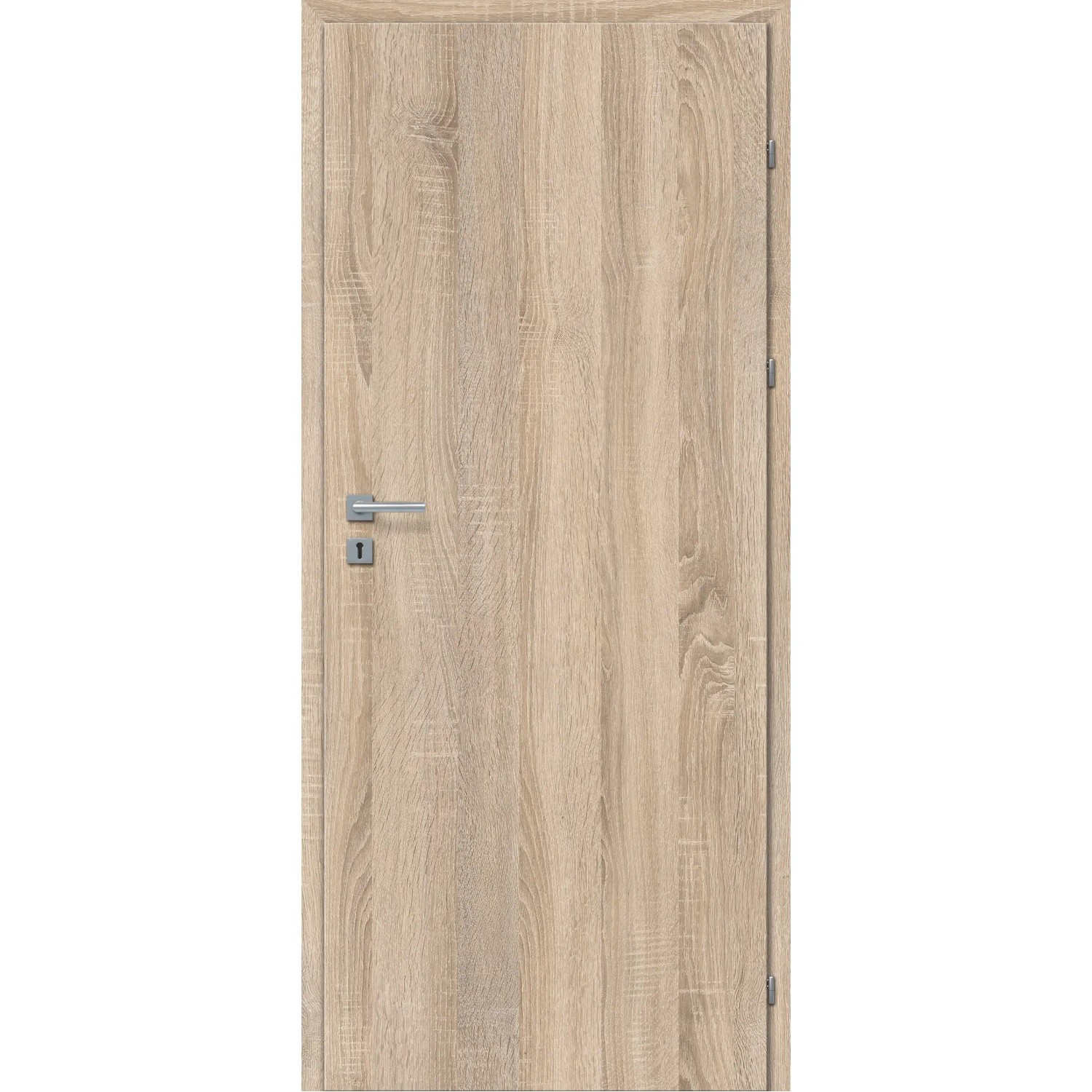 Classen Zimmertür Dekor Sonoma Eiche Holznachbildung 85 cm x 203 cm DIN ...