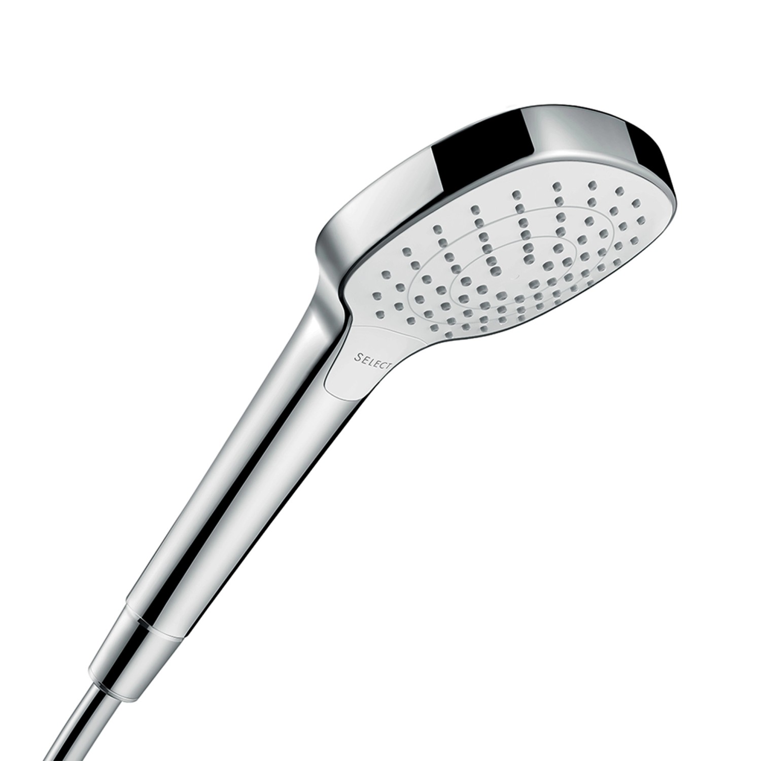 Hansgrohe Handbrause Croma Select E Vario Ecosmart Chrom Weiß 110 Mm