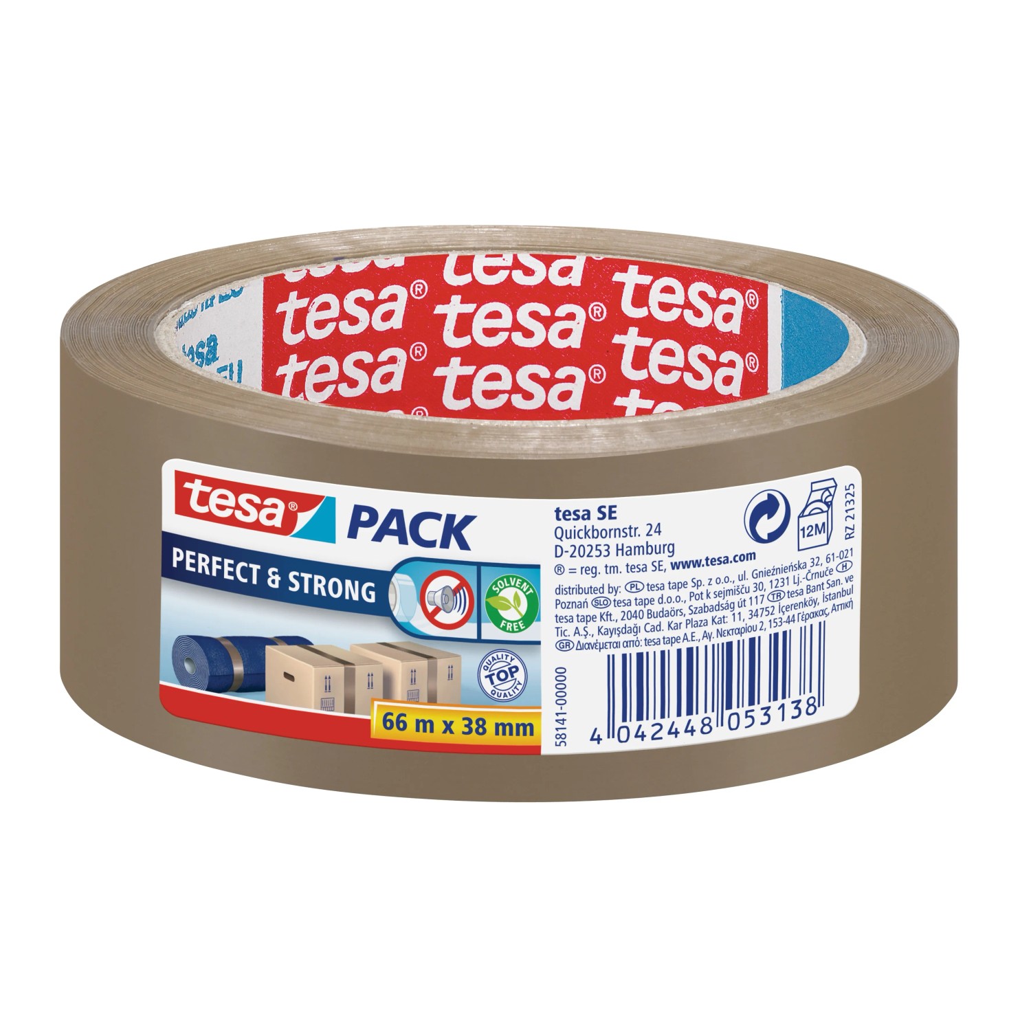 Tesa Pack Perfect & Strong Braun 66 m x 38 mm kaufen bei OBI