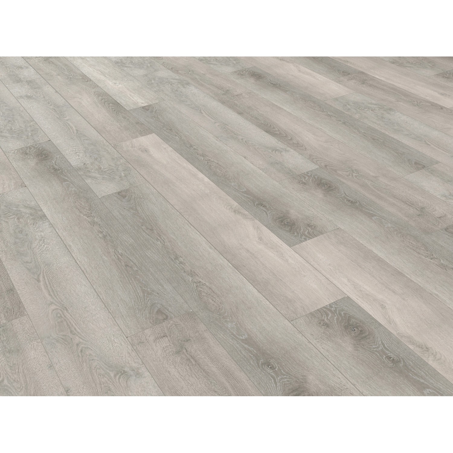 Click-Vinylboden Landhausdiele Eiche Oslo Grau hell kaufen bei OBI