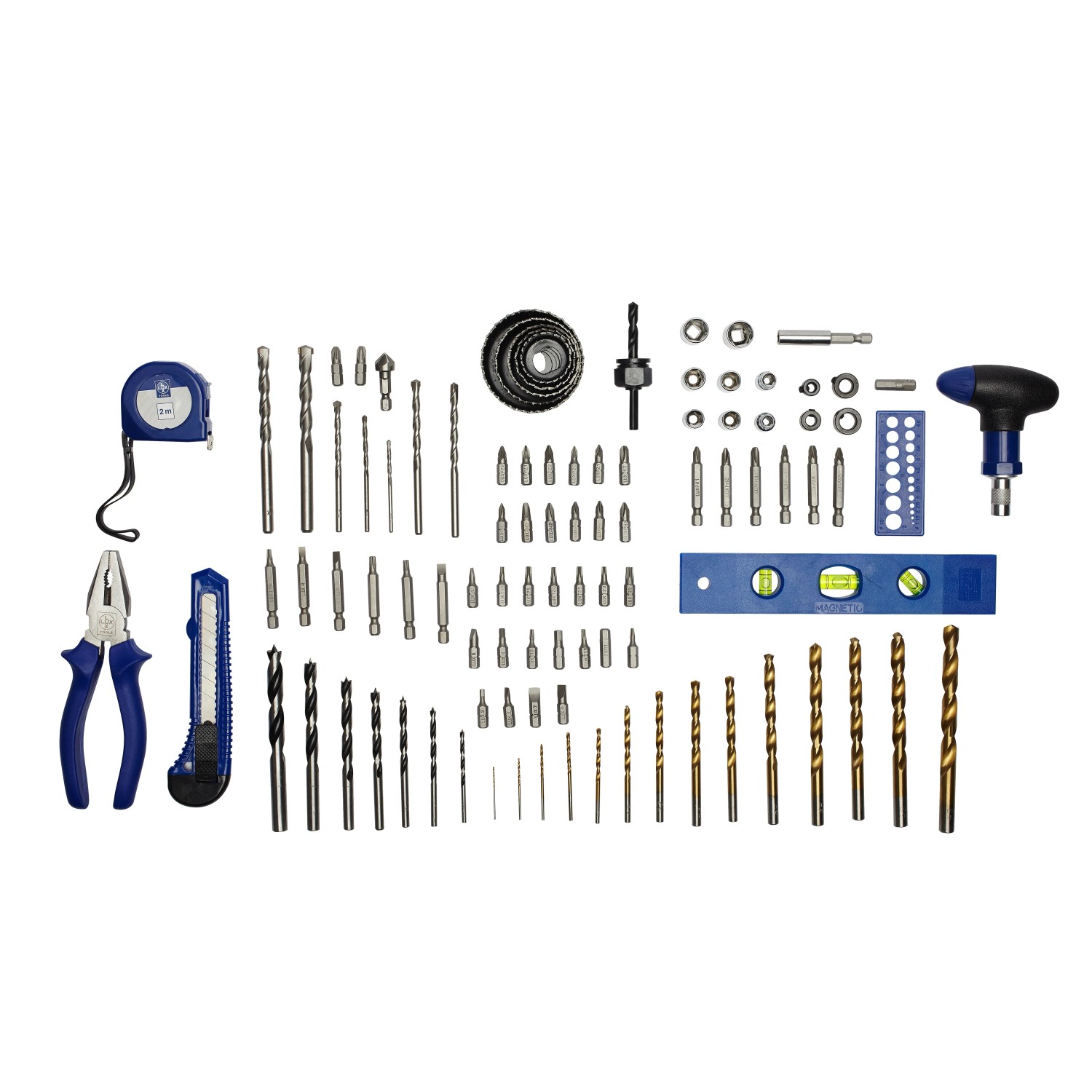 LUX-TOOLS Bohrer-, Bit- und Werkzeug-Set 101-teilig kaufen bei OBI