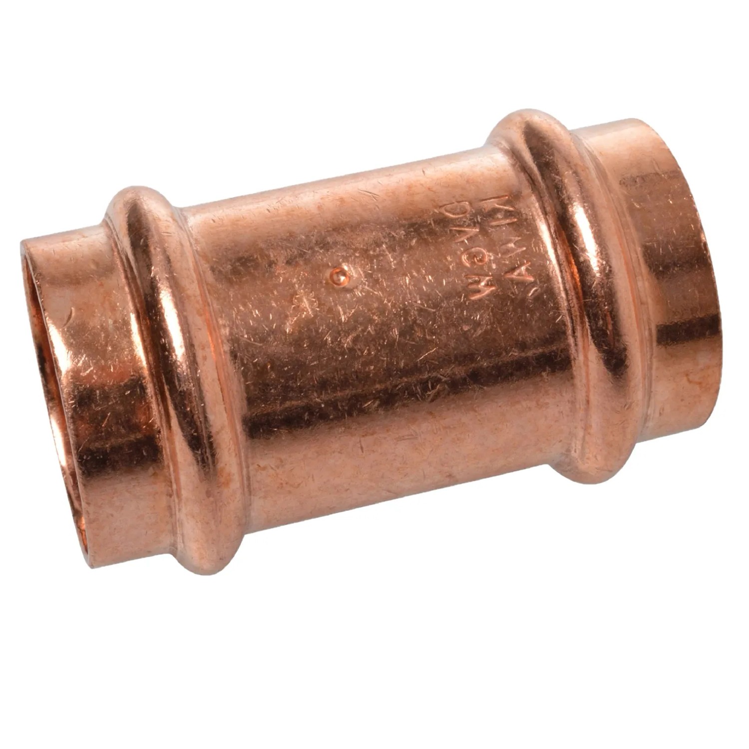 Kirchhoff CU-Doppelmuffe 2 Muffen Blank 22 mm kaufen bei OBI
