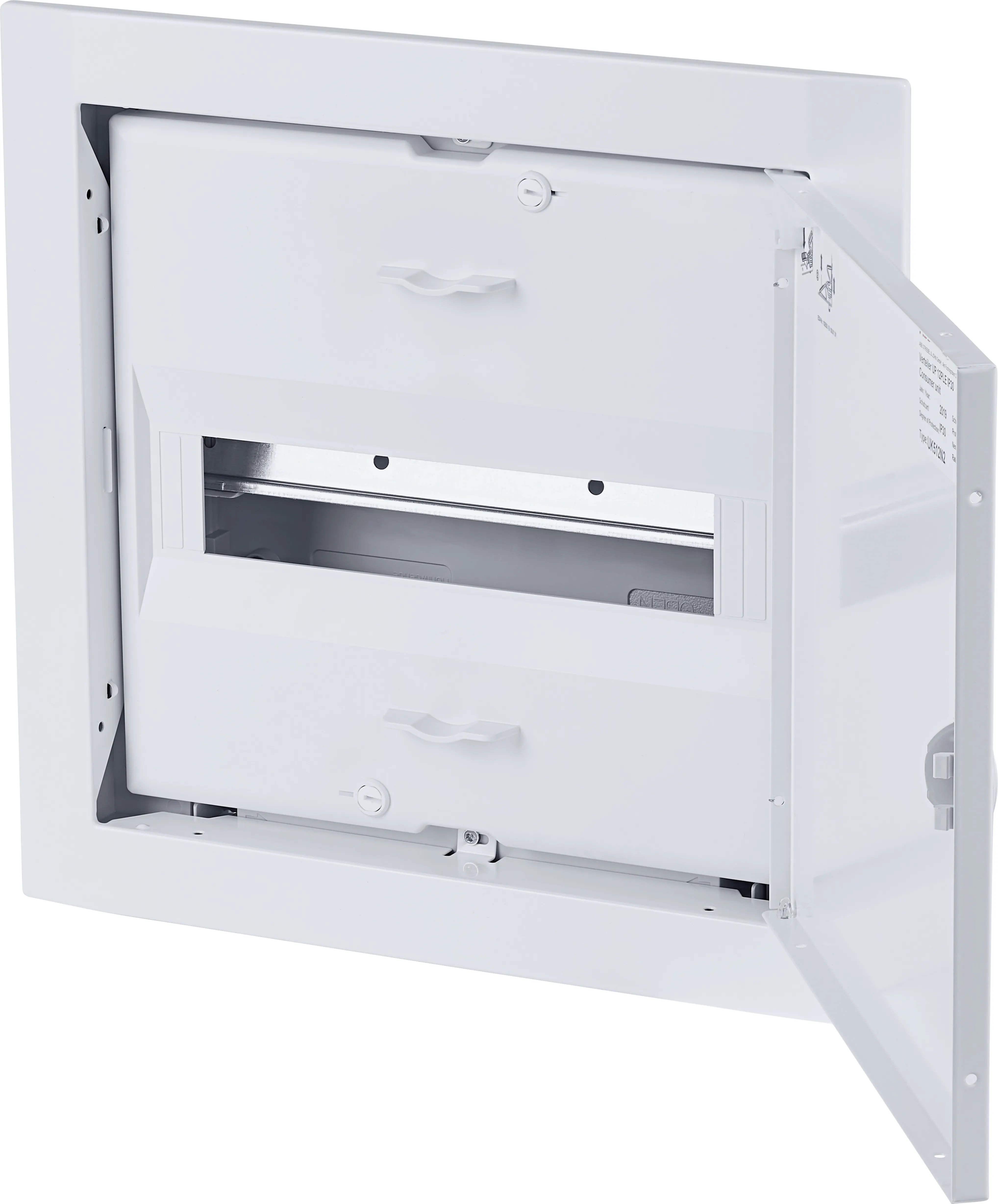 Striebel und John Kleinverteiler 12 TE Unterputz 37,2 cm x 38,4 cm x 9 ...