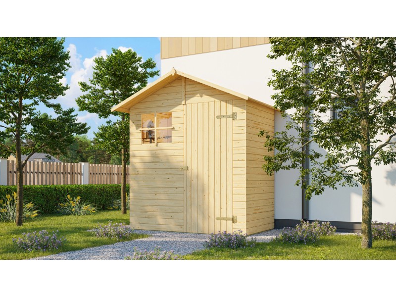 Weka Holz-Gartenhaus Easy Natur 180 cm x 100 cm kaufen bei OBI Weka Holz-Gartenhaus Easy Natur 180 cm x 100 cm kaufen bei OBI