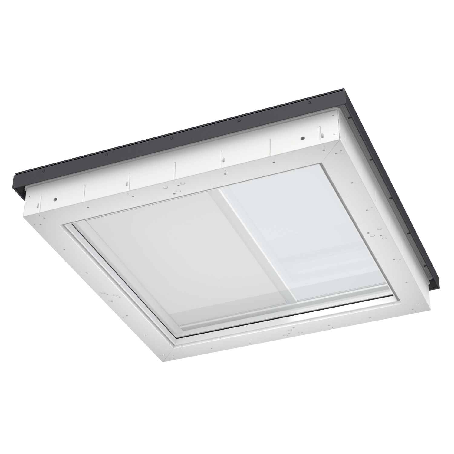 Velux Solar-Verdunkelungs-Rollo DSU 120120 4550WL 121 cm x 121 cm Weiß ...