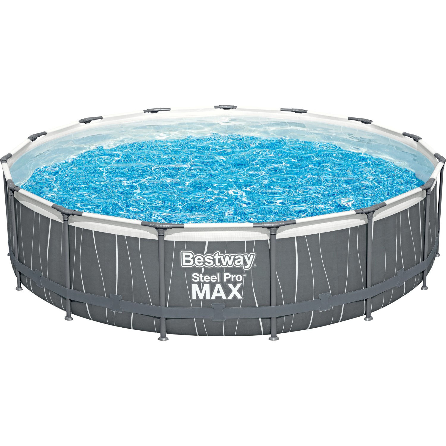 Bestway Steel Pro MAX Stahlrahmenpool-Set Ø 457 cm x 107 cm kaufen bei OBI