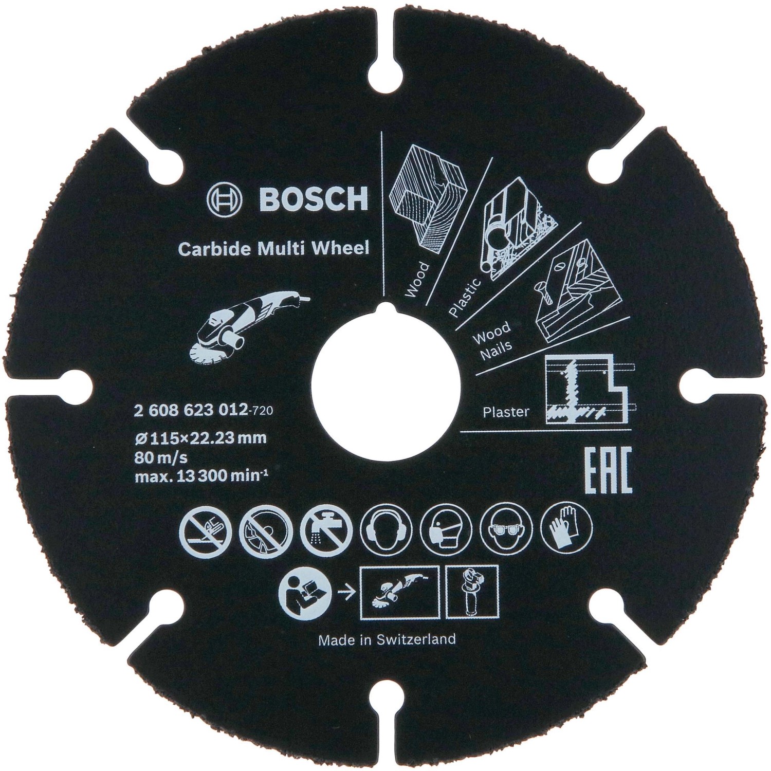 Bosch Carbide Multiwheel Schleif-Trennscheibe 115 mm x 115 mm kaufen ...