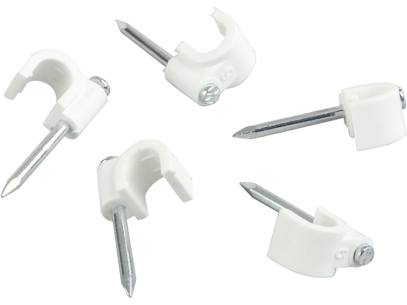 Schwaiger Nagelschellen-Set 7 mm 20 Stück Weiß kaufen bei OBI