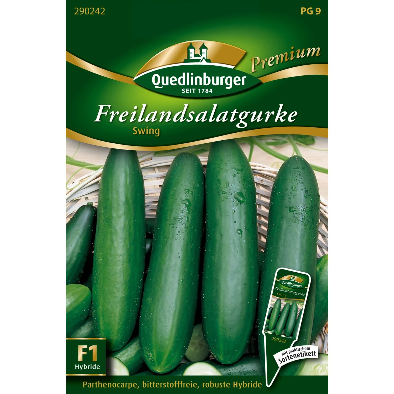 Quedlinburger Freiland Salatgurke ''Swing'' kaufen bei OBI