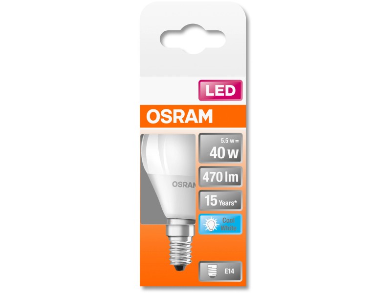 Osram LED-Leuchtmittel E14 Tropfenform 4,9 W 470 lm 8,2 x 4,5 cm (H x Ø) kaufen bei OBI