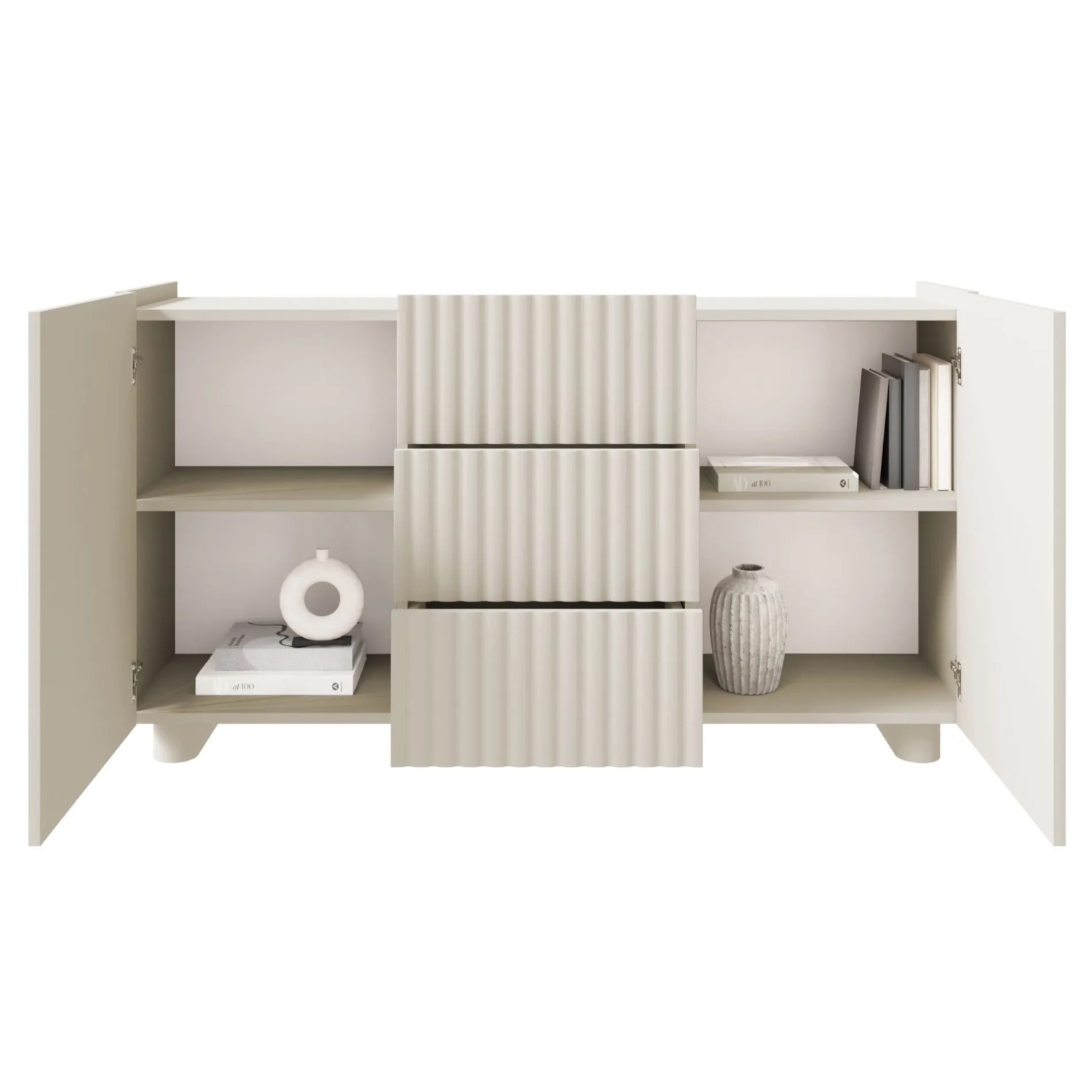 Selsey Sideboard Fiorra Zweitürig mit Drei Schubladen 144 cm Kaschmir ...