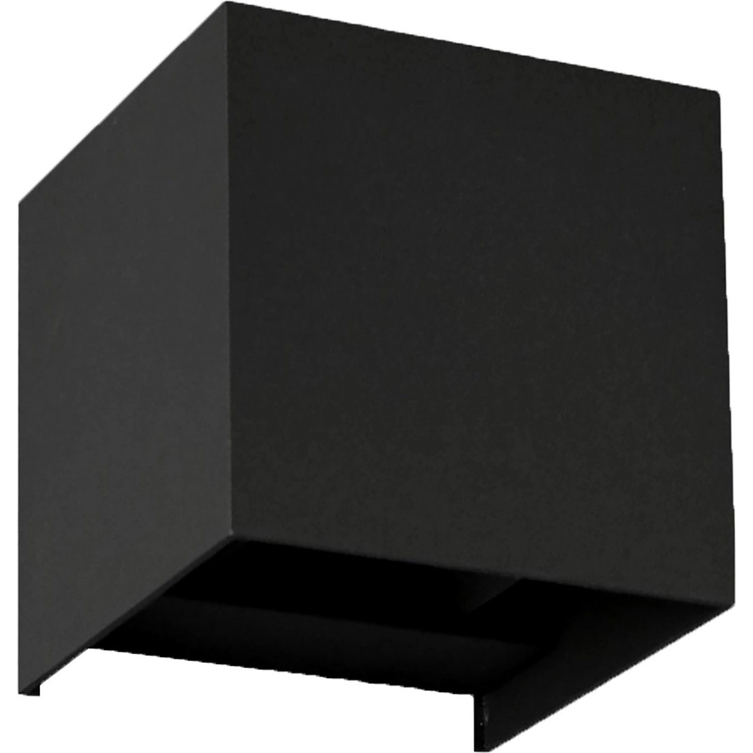 E2 Elektro Wandleuchte Qube Up-Down CCT Edelstahl 10 cm x 10 cm x 10 cm ...