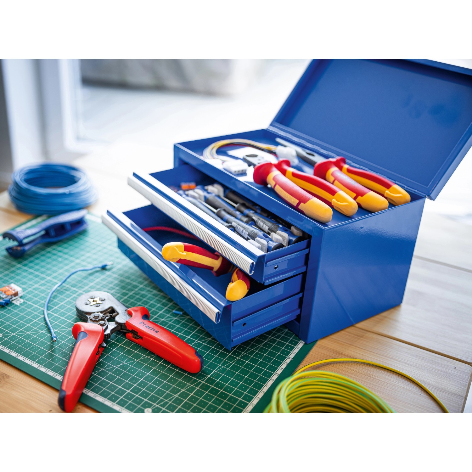 Mini Toolbox Blau 27,5 cm x 15 cm x 15 cm kaufen bei OBI