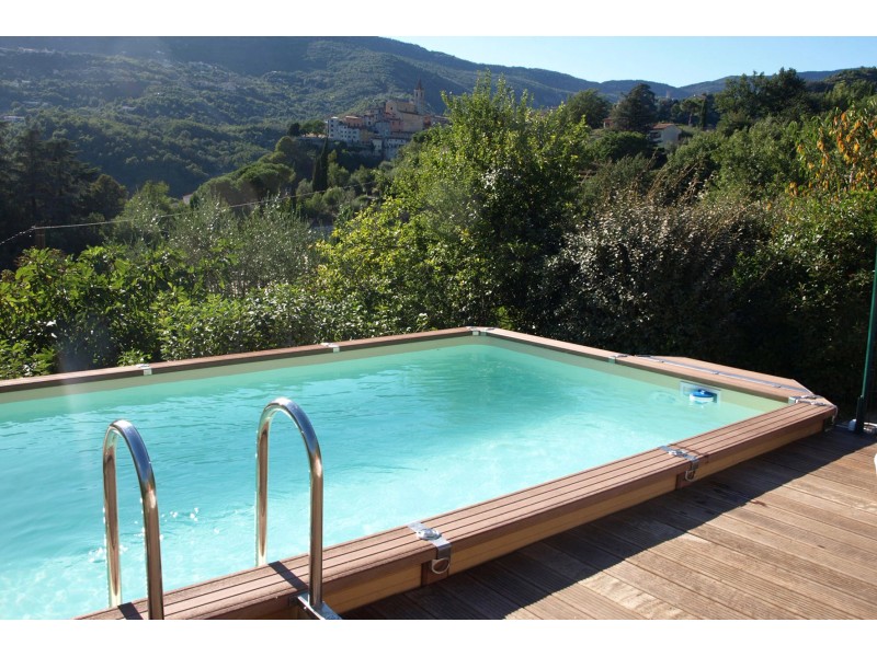 Summer Fun Pool-Set Azteck Rechteckbecken zum Einbau 690 cm x 365 cm x ...