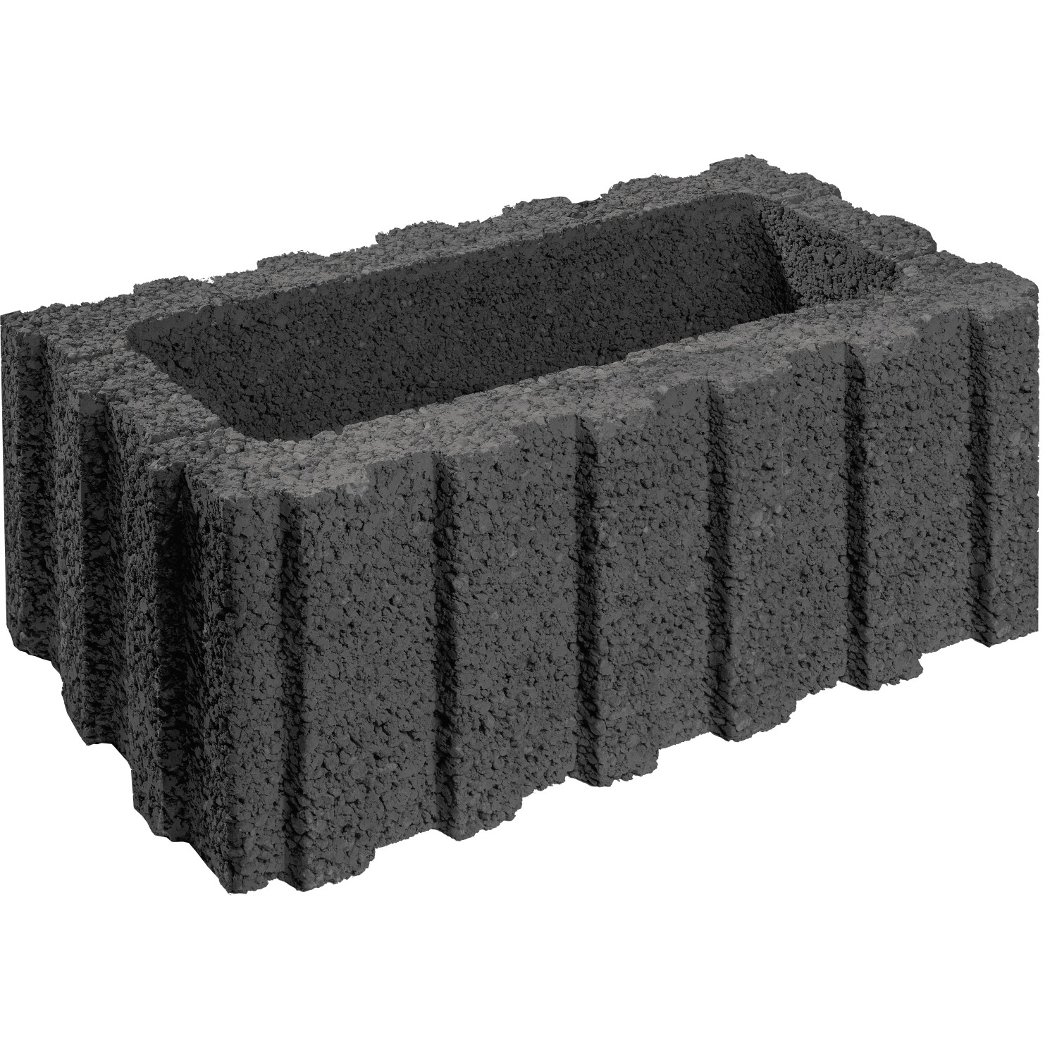 Premac Pflanzstein Rasterflor Anthrazit 60 x 40 x 25 cm kaufen bei OBI