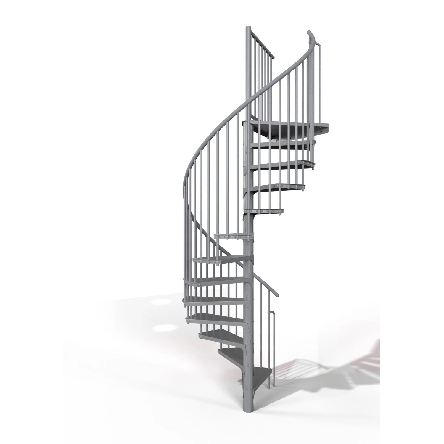 Minka Spindeltreppe Rondo Smart Grau 120 cm Raumhöhe bis 305 cm kaufen ...