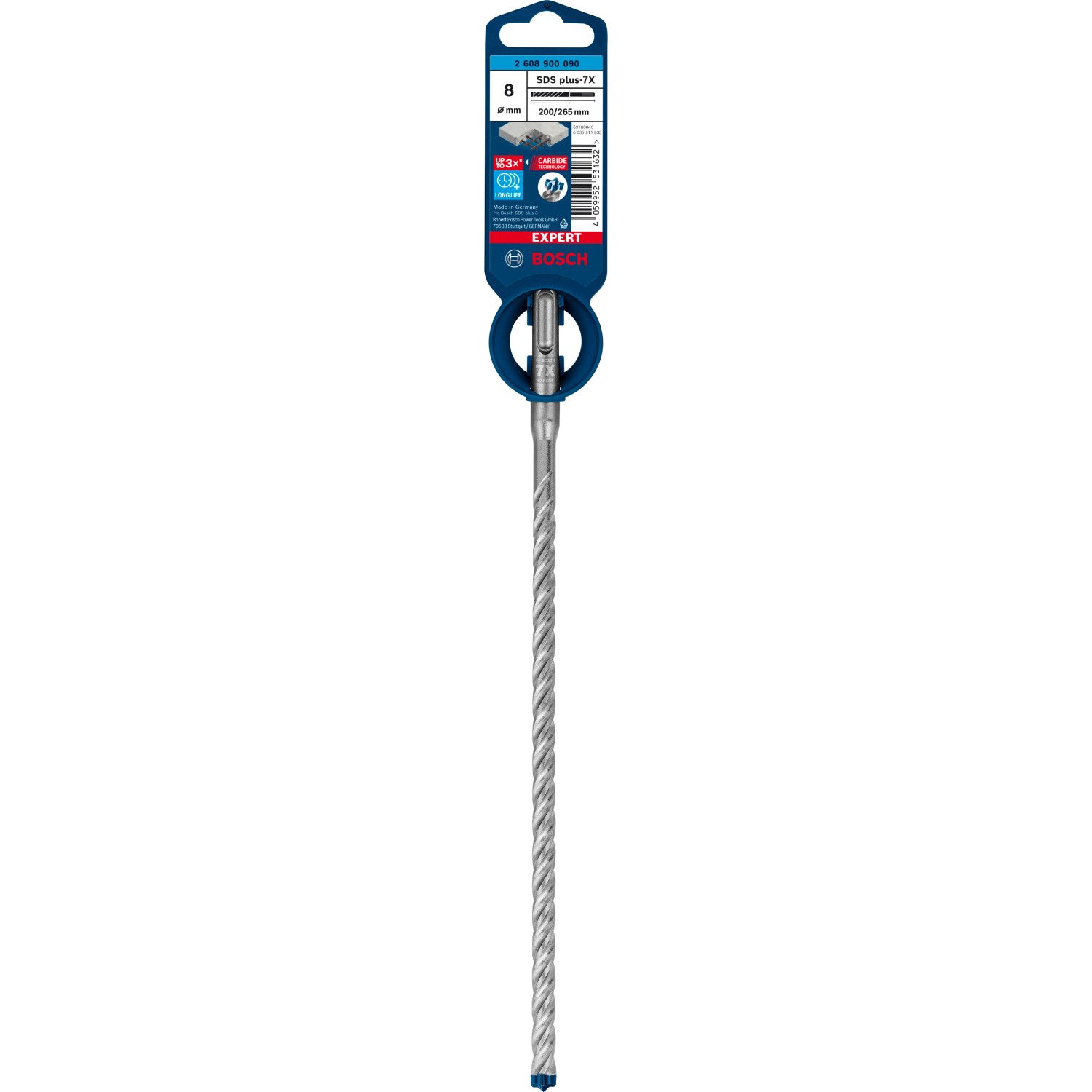 Bosch SDS plus-7X Hammerbohrer Expert Ø 8 mm x 265 mm kaufen bei OBI