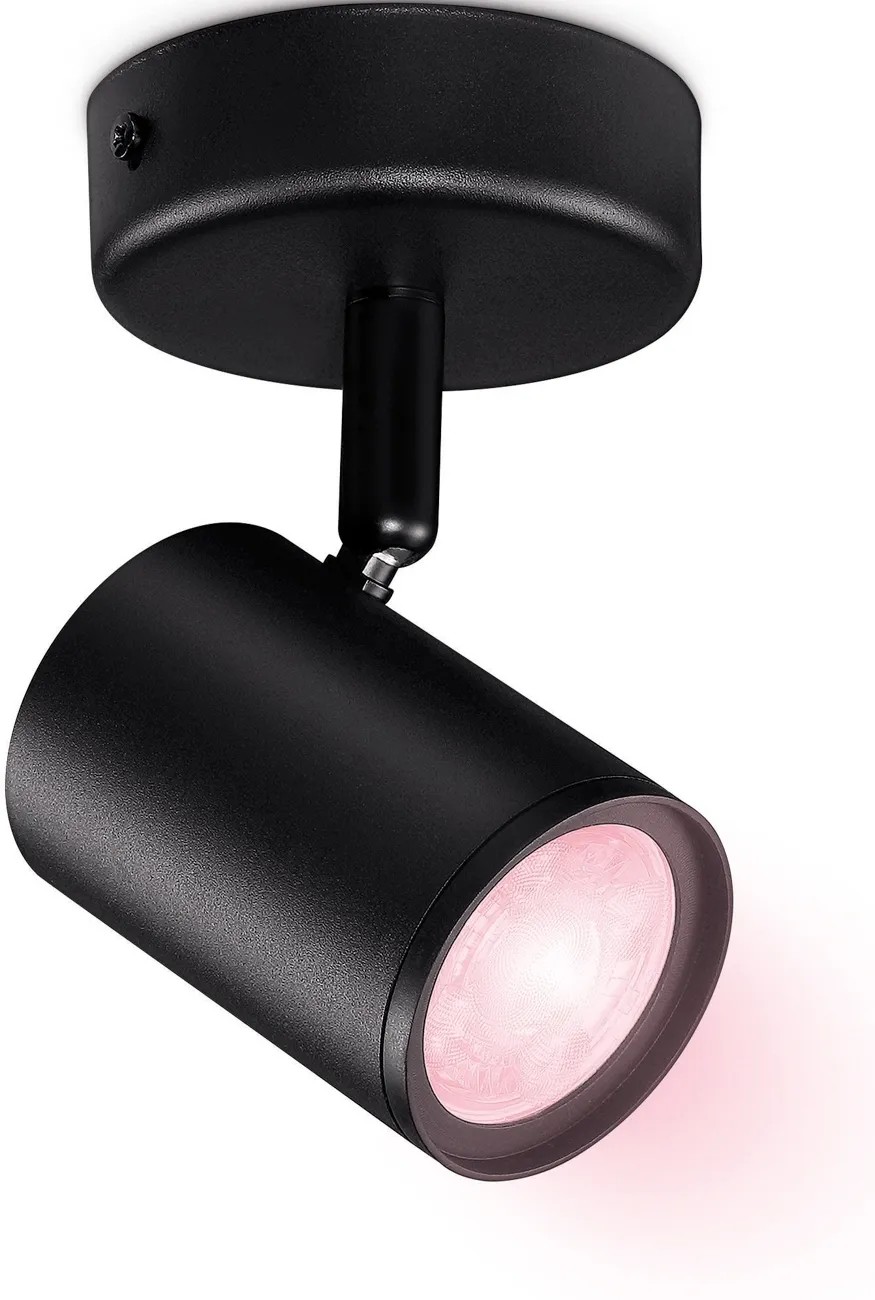 WIZ LED-Deckenleuchte Imageo 1er-Spot Tunable White & Color 345 lm ...