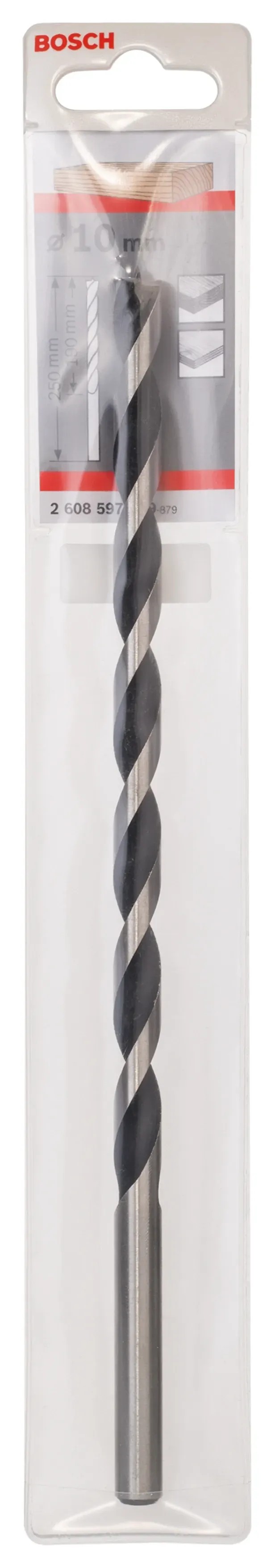 Bosch Maschinenholzbohrer 10 mm x 190 mm x 250 mm M-Spitze kaufen bei OBI