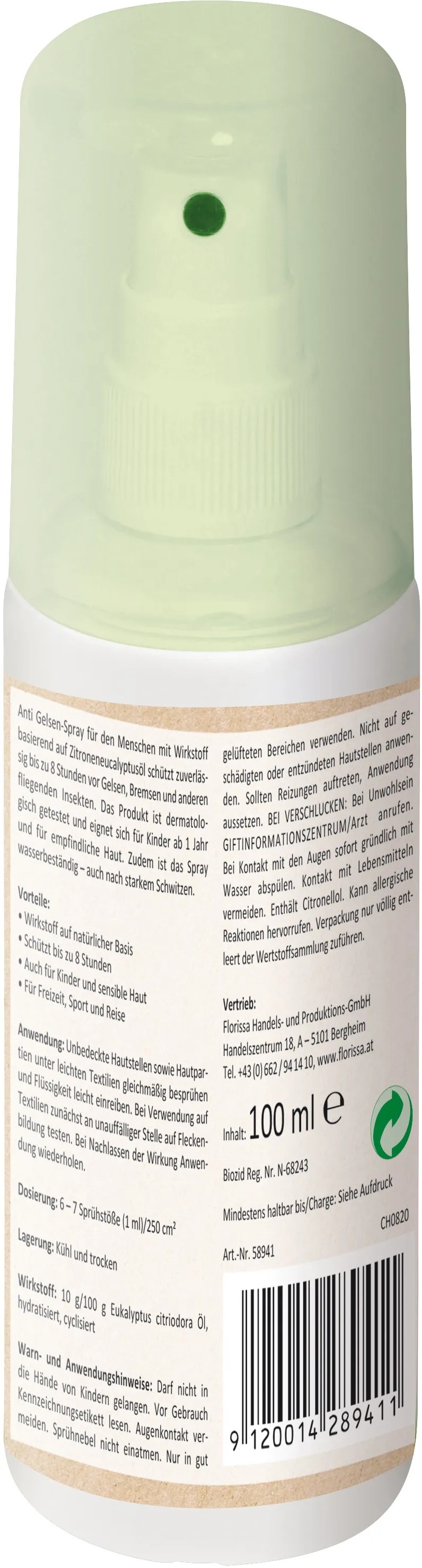 Florissa Natürlich Anti-Gelsen-Spray 100 ml kaufen bei OBI