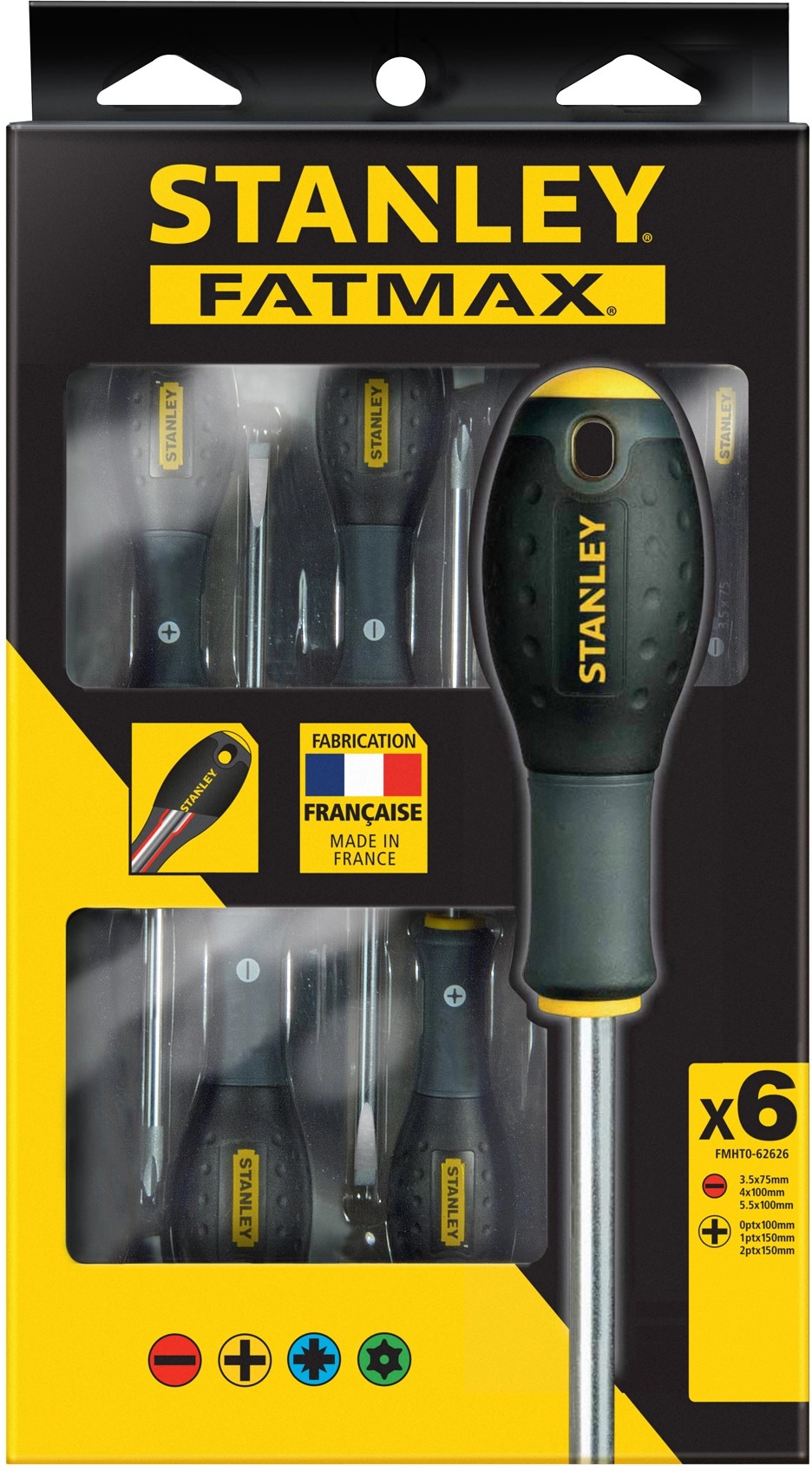 Stanley FatMax Schraubendreher-Set 6-tlg. FMHT0-62626 kaufen bei OBI
