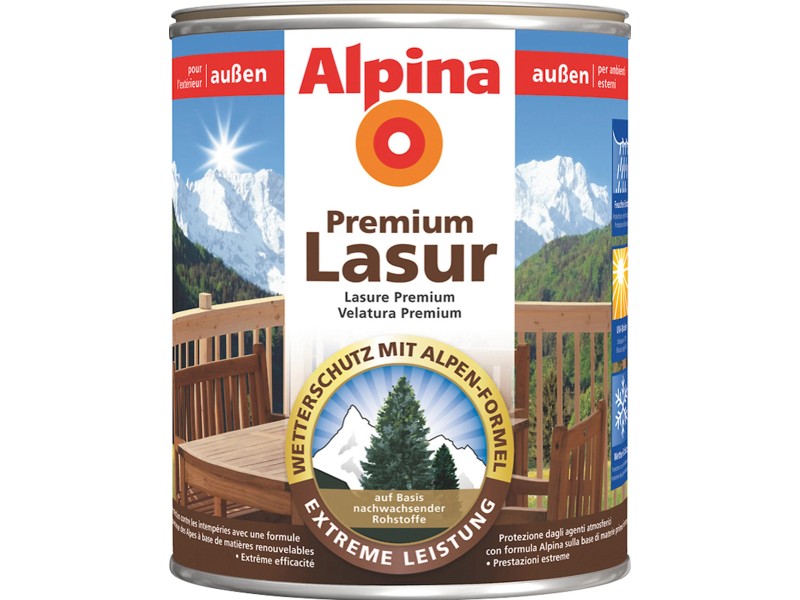 Alpina Premium Lasur Palisander 750 ml kaufen bei OBI