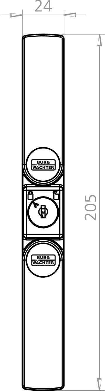 Burg-Wächter Fenstersicherung Winsafe WS 22 Weiß kaufen bei OBI