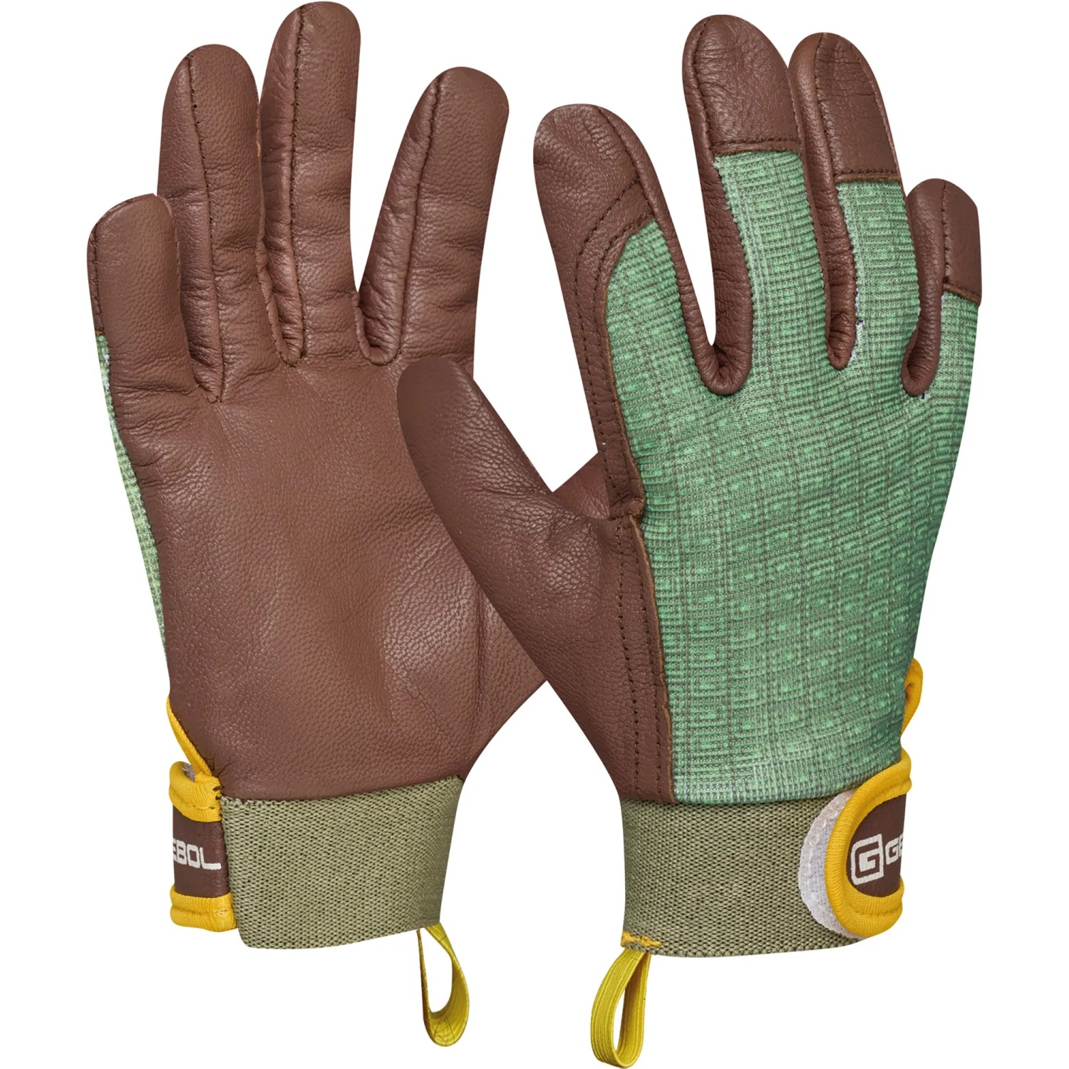 Gebol Handschuh Buxus Grün-Braun Größe 4 kaufen bei OBI