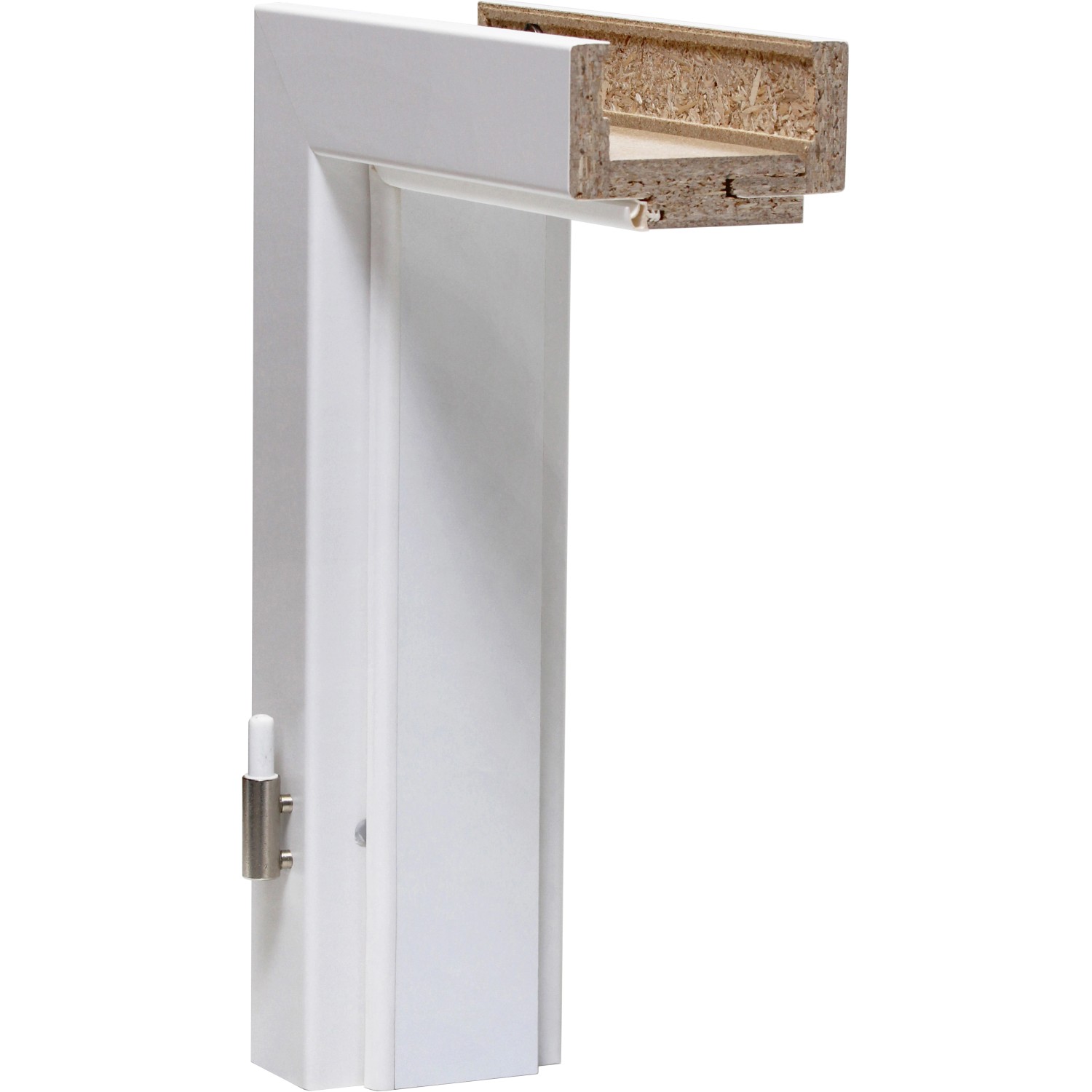 Zarge Dekorfolie Weiß 75 x 203 x 26,6 - 28,6 cm Anschlag Links & Rechts ...