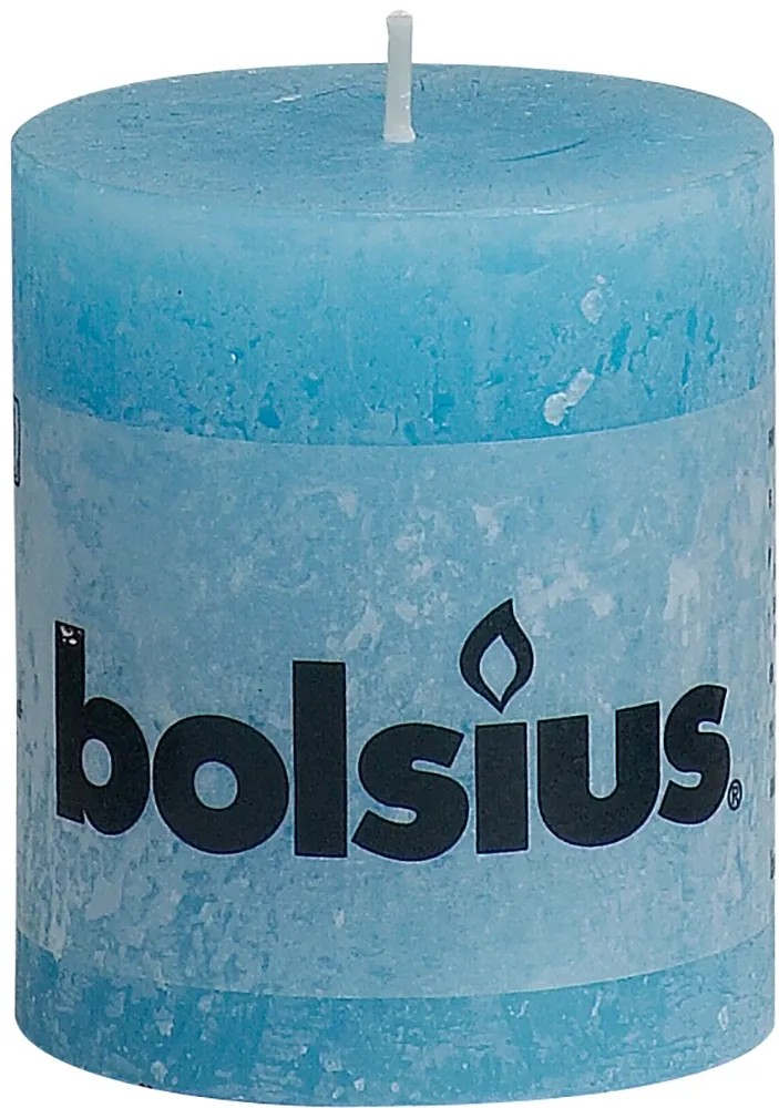 Bolsius Rustik-Kerze 80/68 mm Aqua kaufen bei OBI