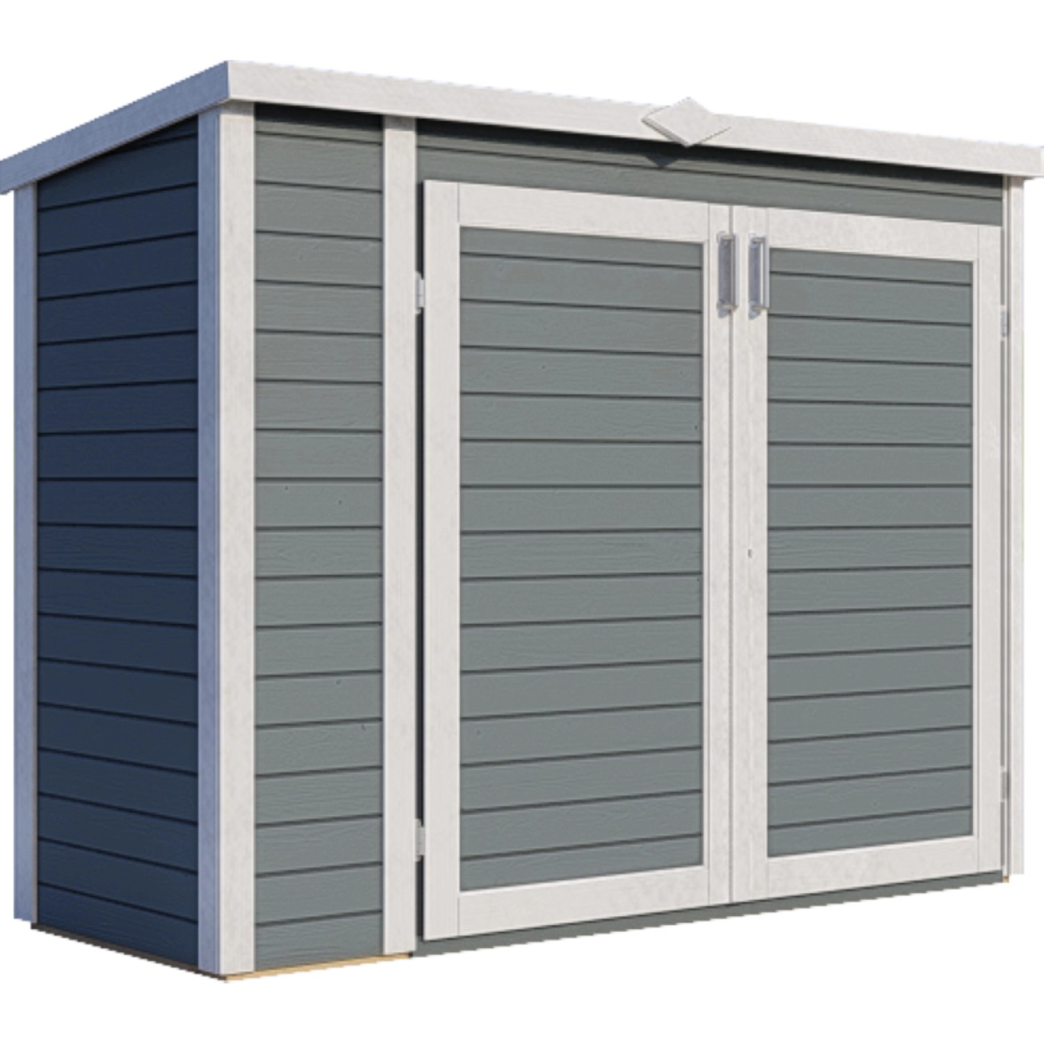 Bertilo Gartenschrank Multibox 3 Grau 200 cm x 82 cm FSC® kaufen bei OBI