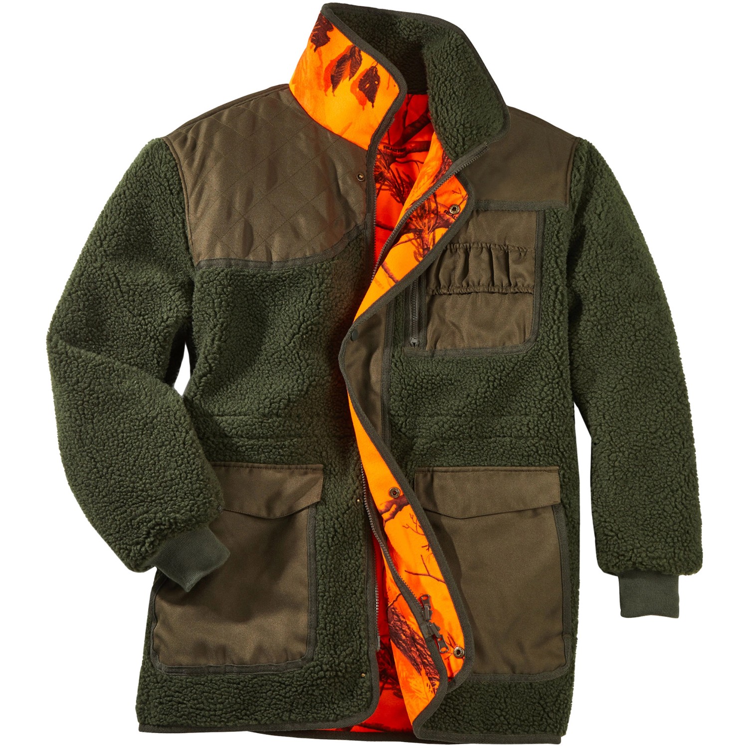 Scheibler workwear Signal Wendejacke Fox 21145 Oliv-Orange Gr. XXL ...