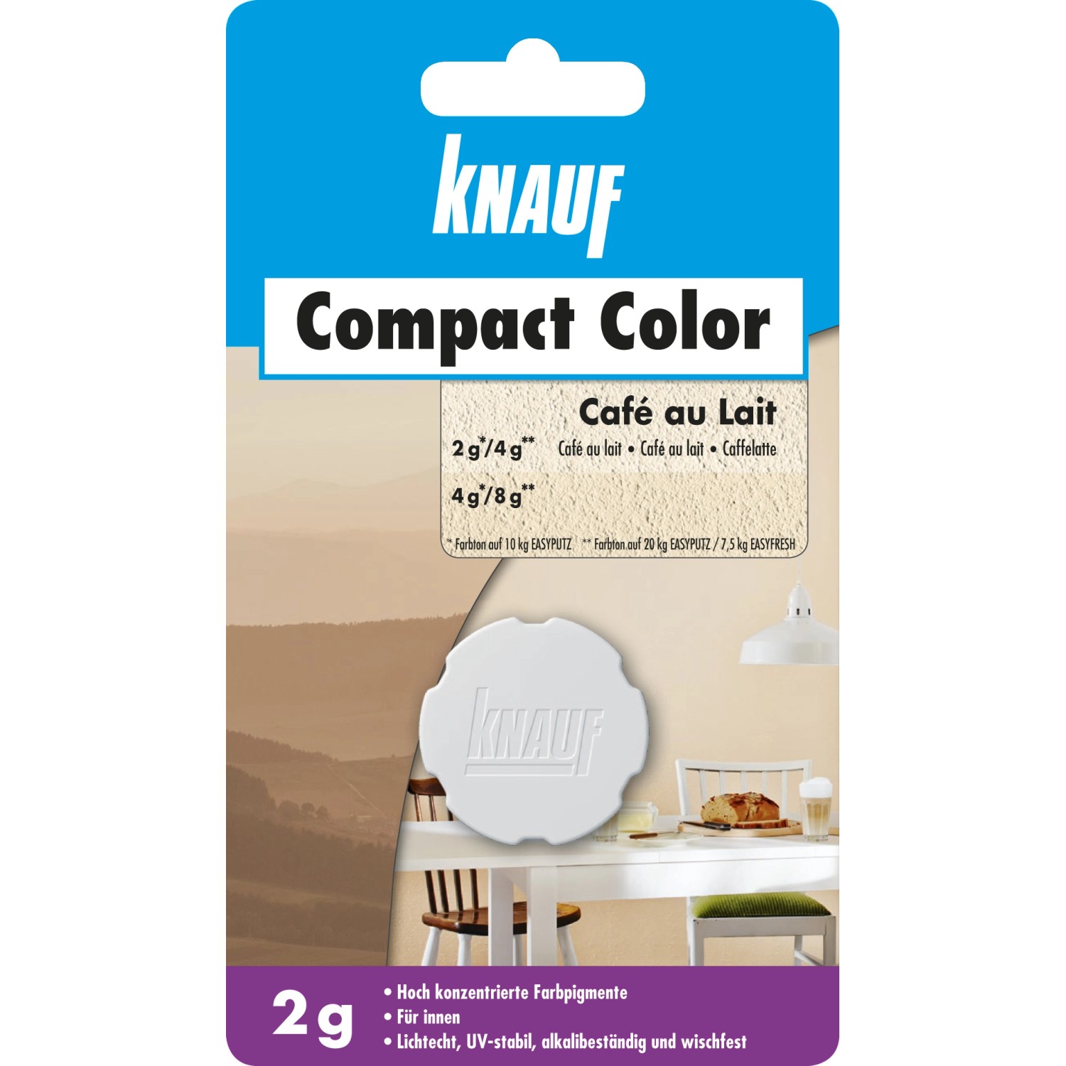 Knauf Compact Color Cafe au lait 2 g kaufen bei OBI
