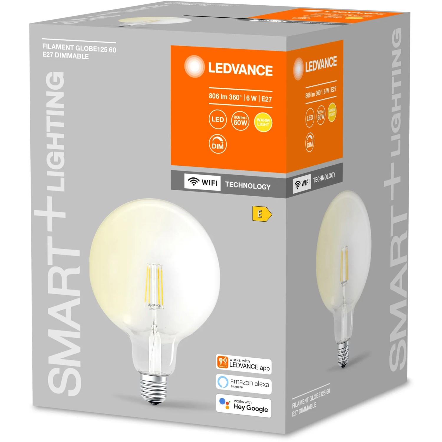 Ledvance Smart+ Leuchtmittel Wifi Filament Globe E27/6 W Klar kaufen bei OBI