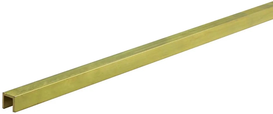 Arcansas U-Profil Messing 8 mm x 8 mm kaufen bei OBI