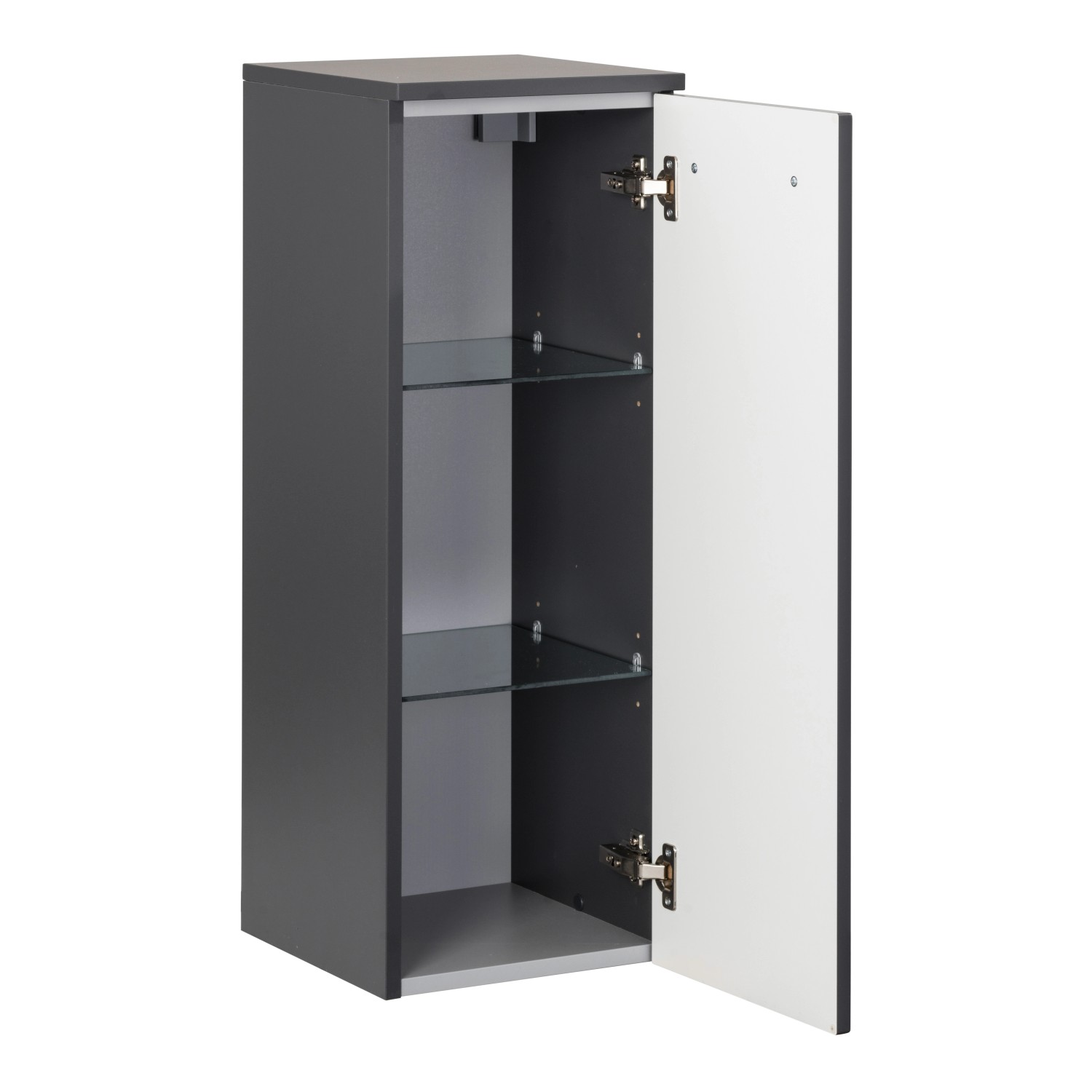 Fackelmann Bad-Hängeschrank HYPE 3.0 Anthrazit matt 30,5 cm kaufen bei OBI