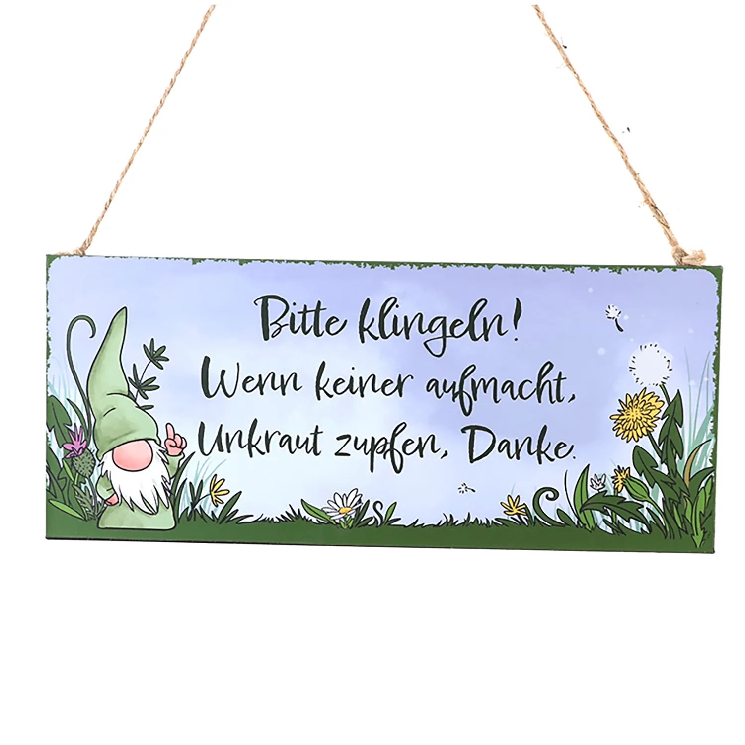 Metall-Schild Bitte klingeln 30,5 cm x 13 cm kaufen bei OBI