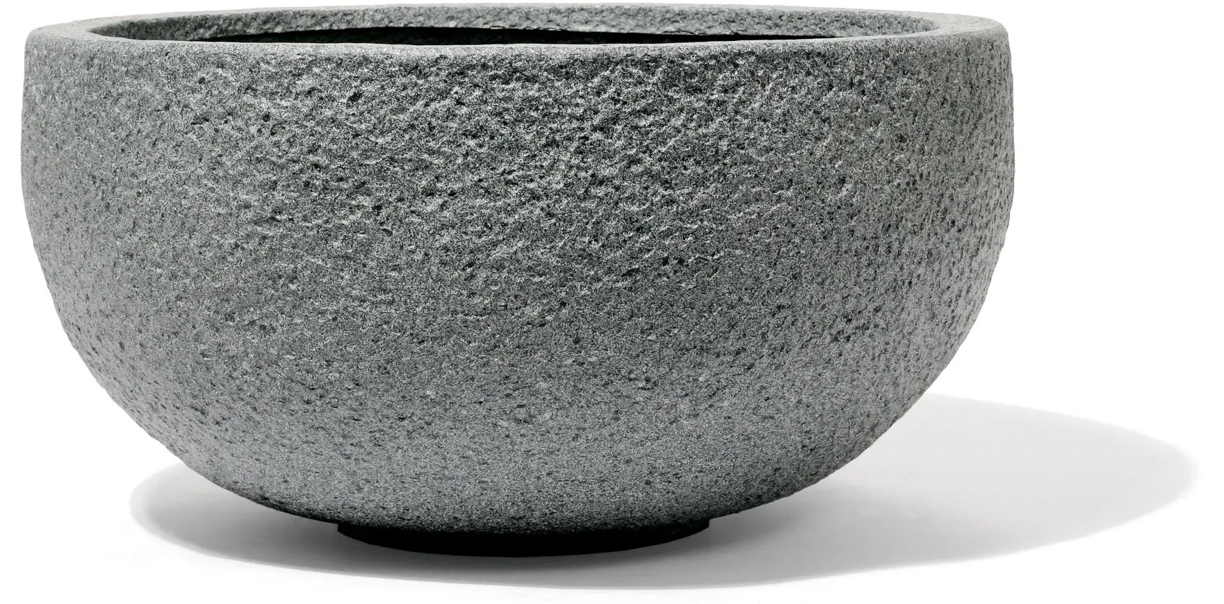 Kirschke Pflanzgefäß Rock Line Banham Granit Grey Ø 57 cm x 29 cm ...