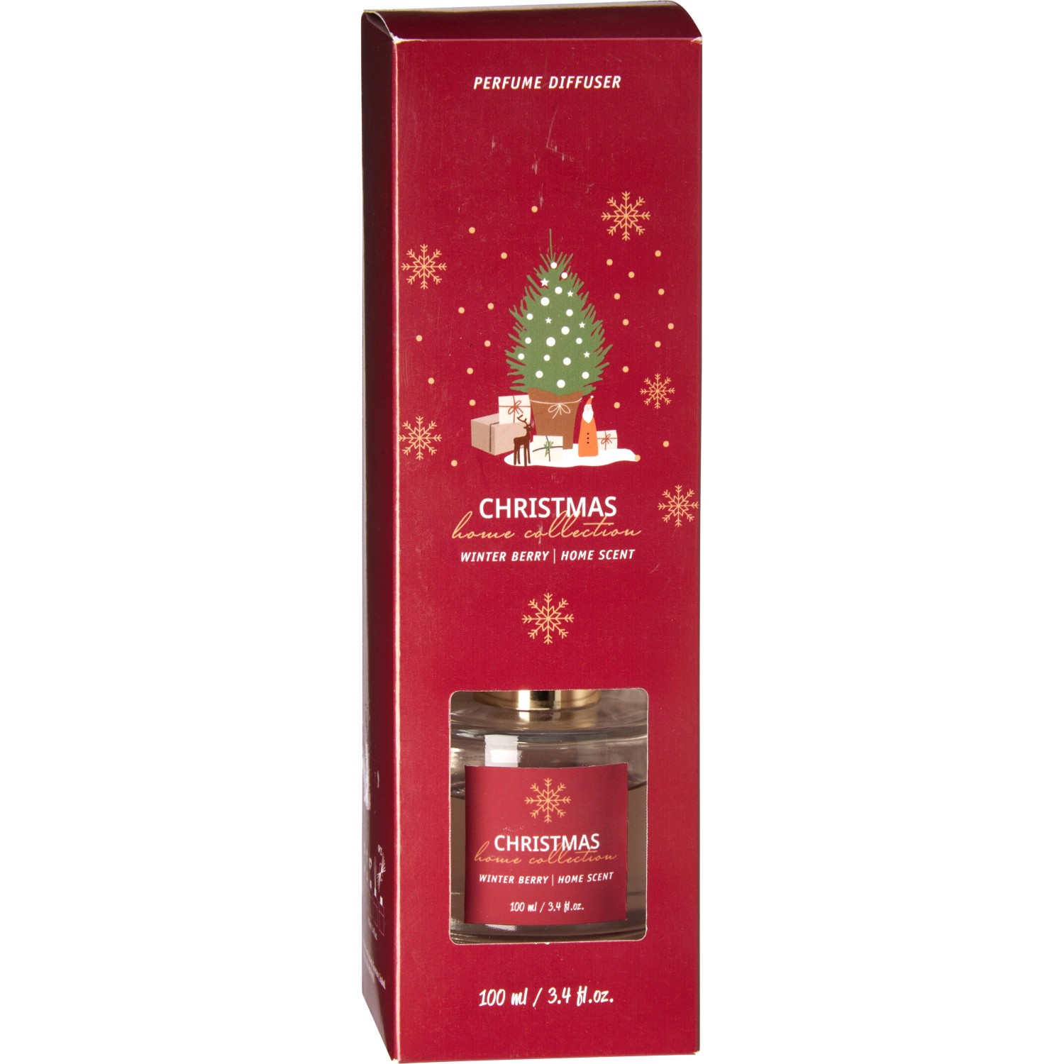 Diffuser-Set Glas Vanille Winterbeere Mistelzweig 3-fach Sortiert 100 ...