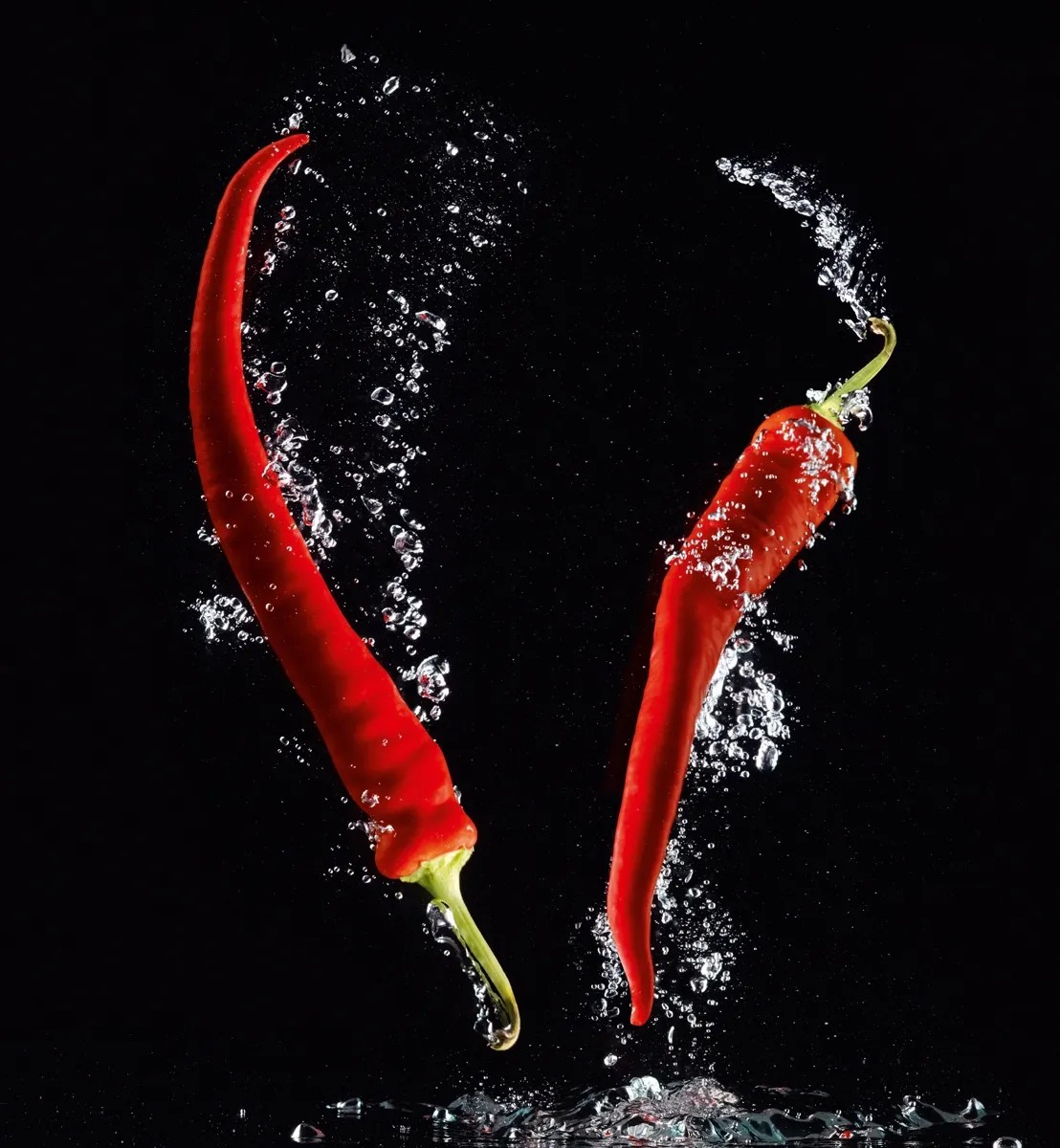Kitchen Glass Chilli Splash 60 cm x 65 cm kaufen bei OBI