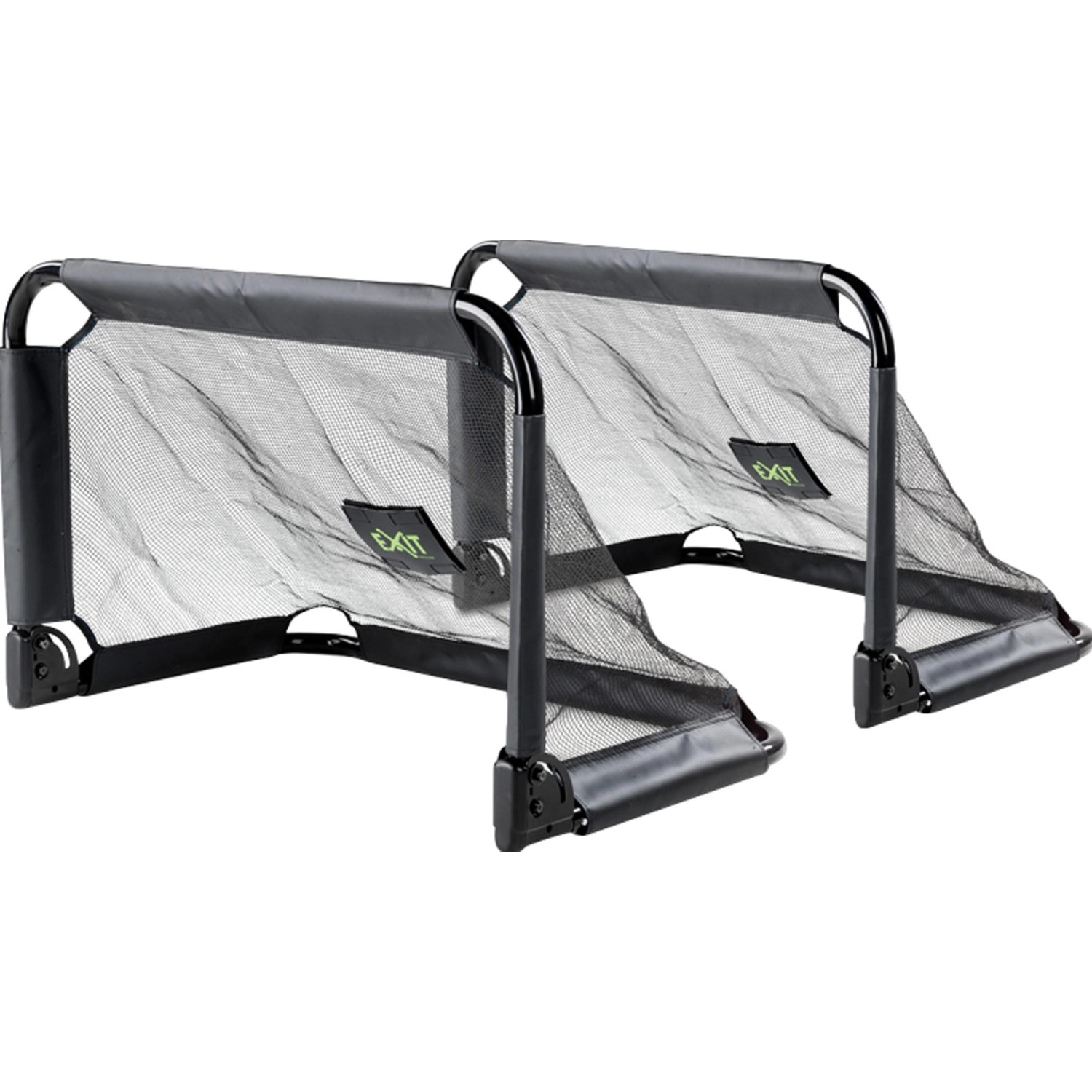 EXIT Pico stählernes Fußballtor 90x60cm (Set von 2) - schwarz kaufen bei OBI