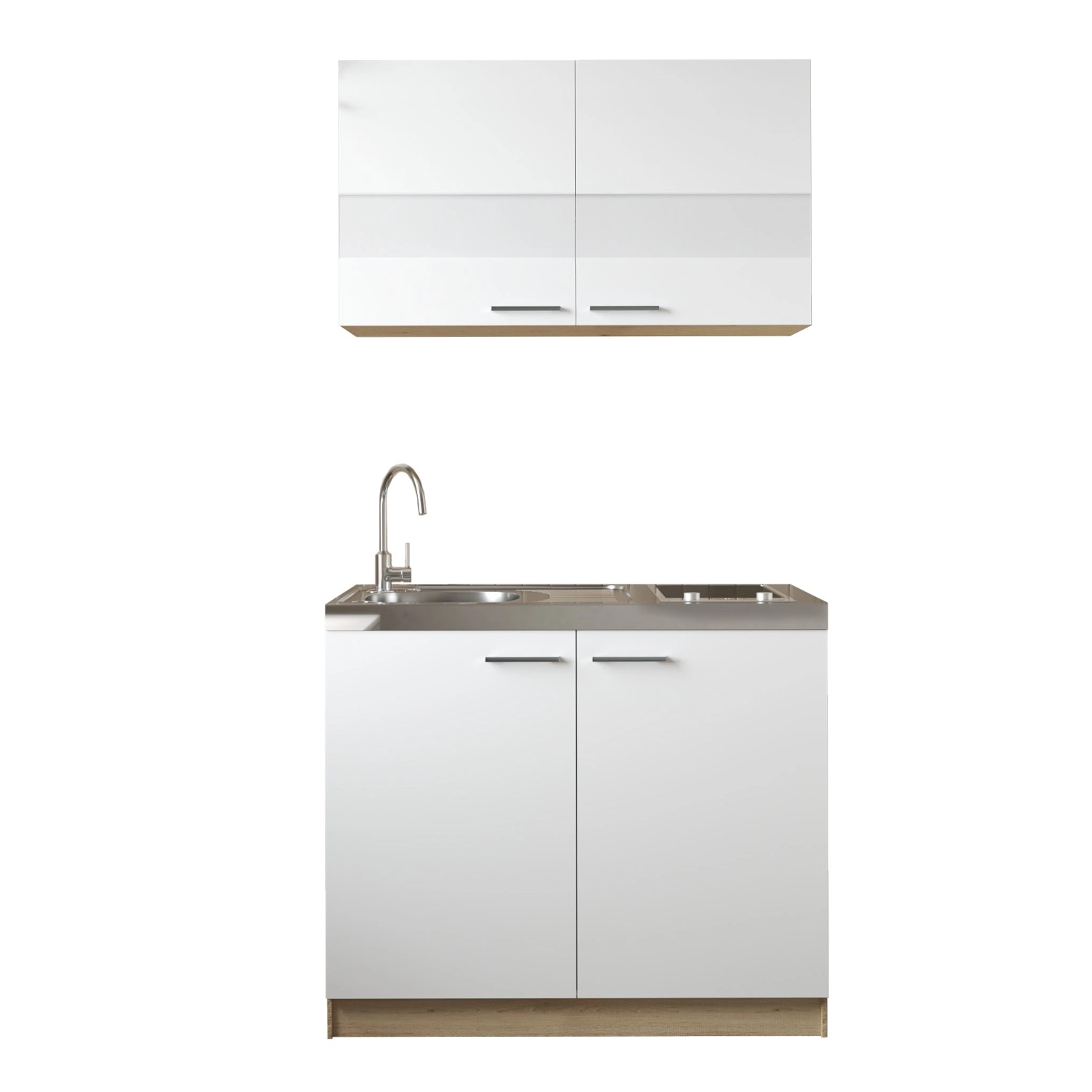 Respekta Küchenmöbel-Set 3 Merle 100 cm Weiß kaufen bei OBI